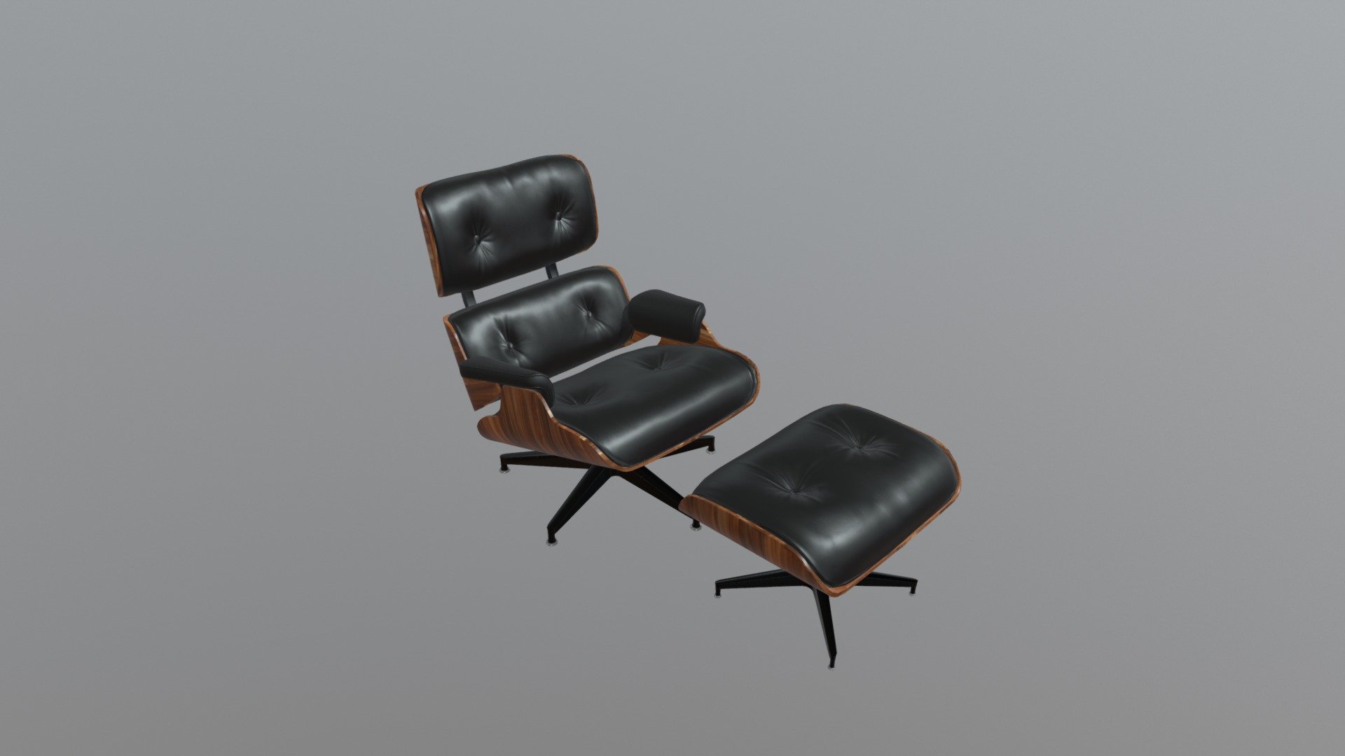 Eames Lounge Chair - 3D model by arpandora [2899a90] - Sketchfab