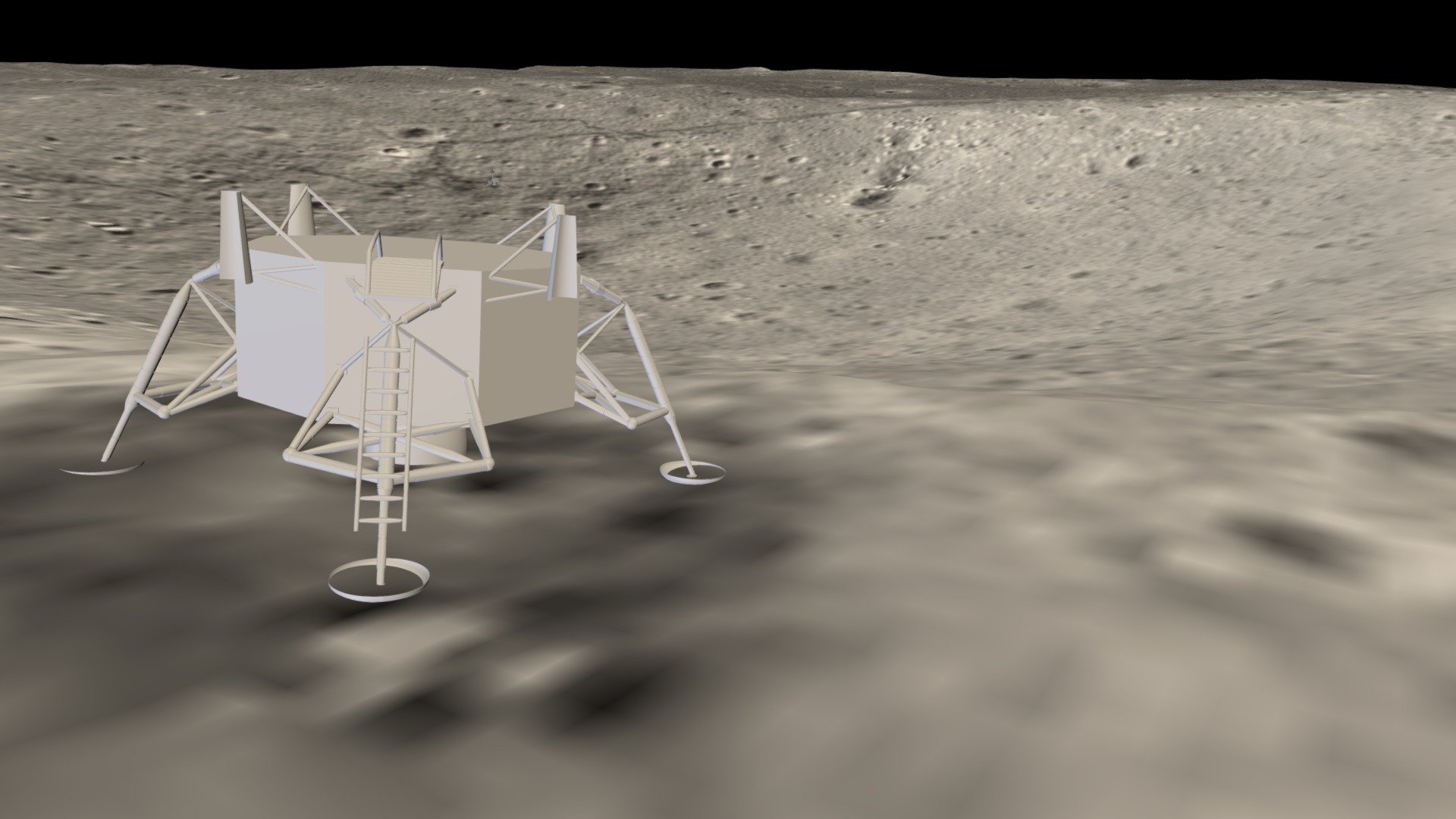Apollo 12 Landing Site with Hardware - 3D model by Doug Ellison ...