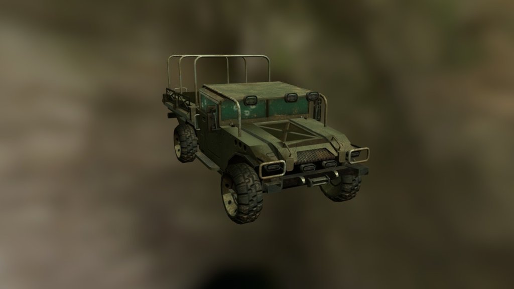 Apocalyptic car (mod. 1) - 3D model by CESS [289a0b8] - Sketchfab
