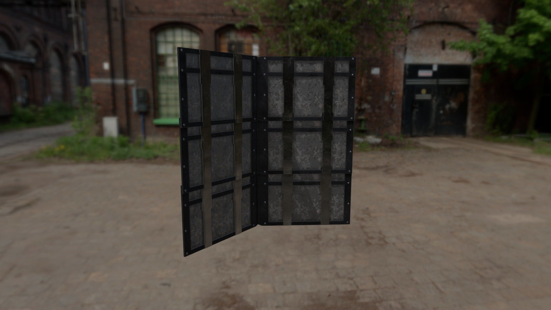 Deployable Shield (Rainbow six siege Fan Art) - 3D model by ...