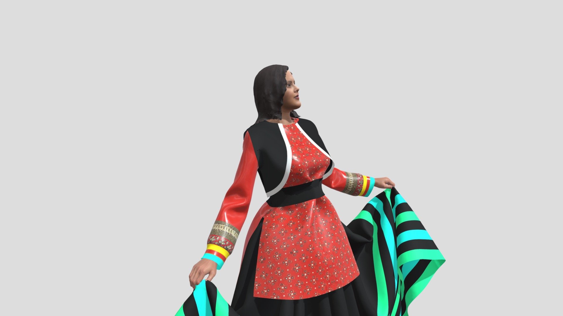 Mahsa Amini - 3D model by farbodxtx [289cbc1] - Sketchfab