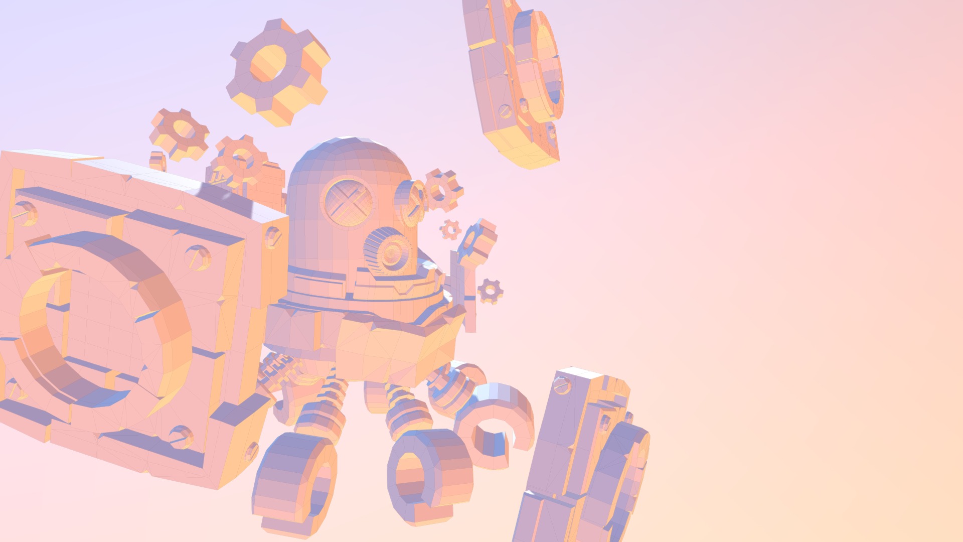 Pulpo Bueno - 3D model by carlestenorio [289edde] - Sketchfab