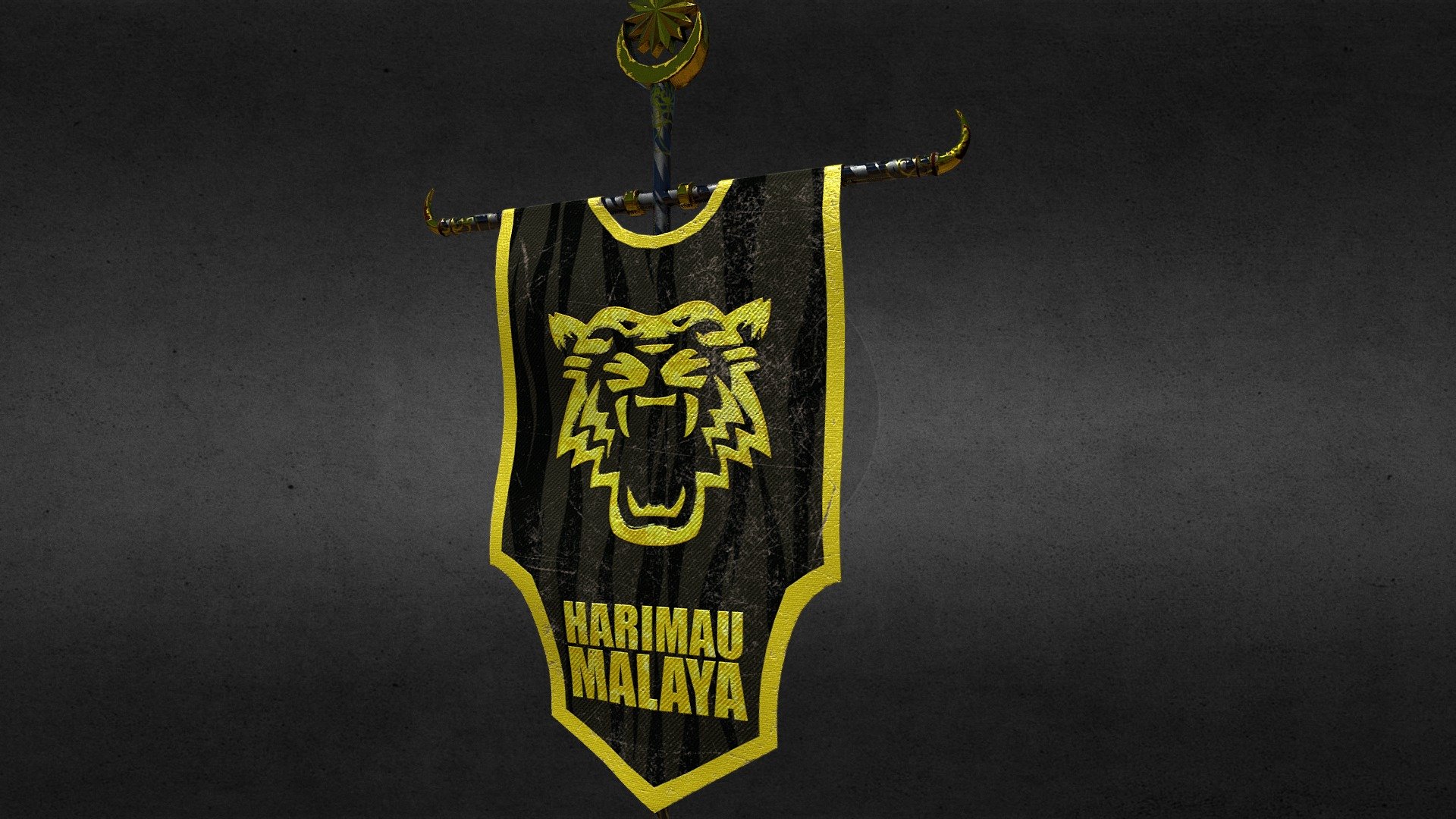 War Banner HM - 3D model by asern_afri [289f1e0] - Sketchfab