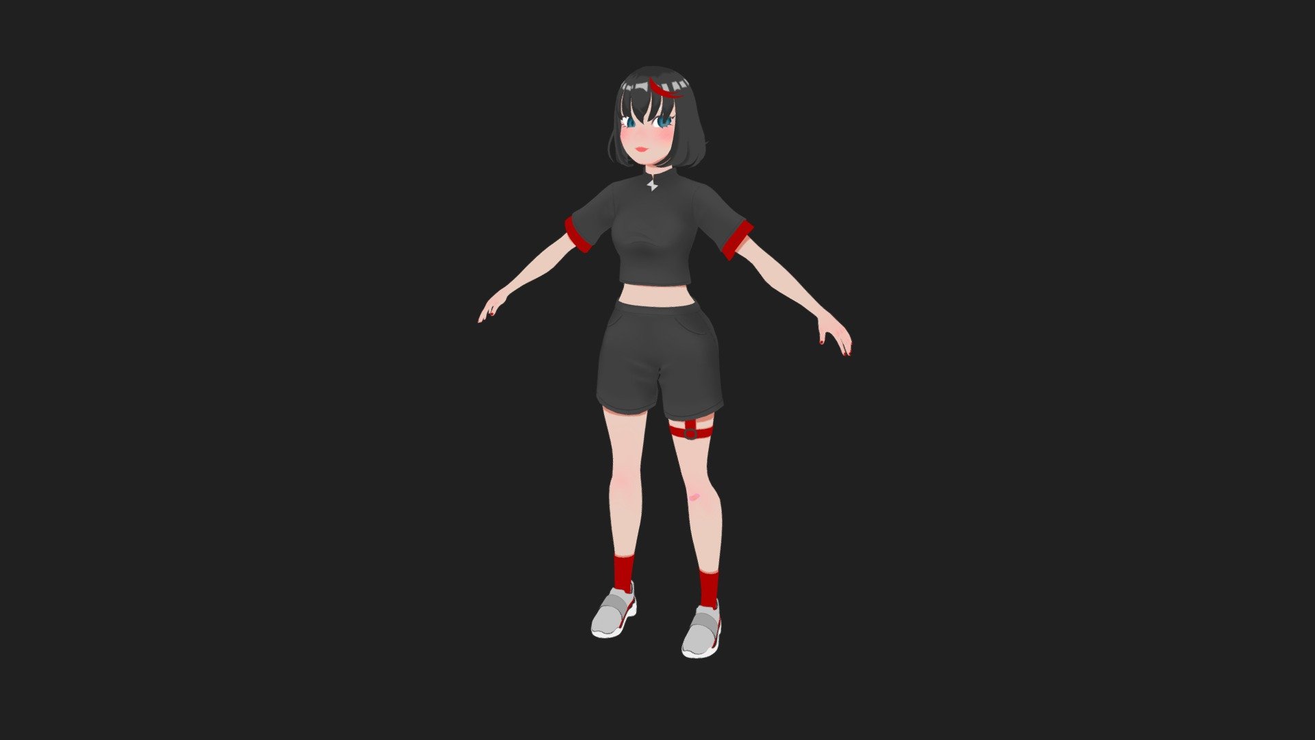 Ryuko Matoi VRChat 3D Model - Buy Royalty Free 3D model by Karolline Mac (@karollinemac ...