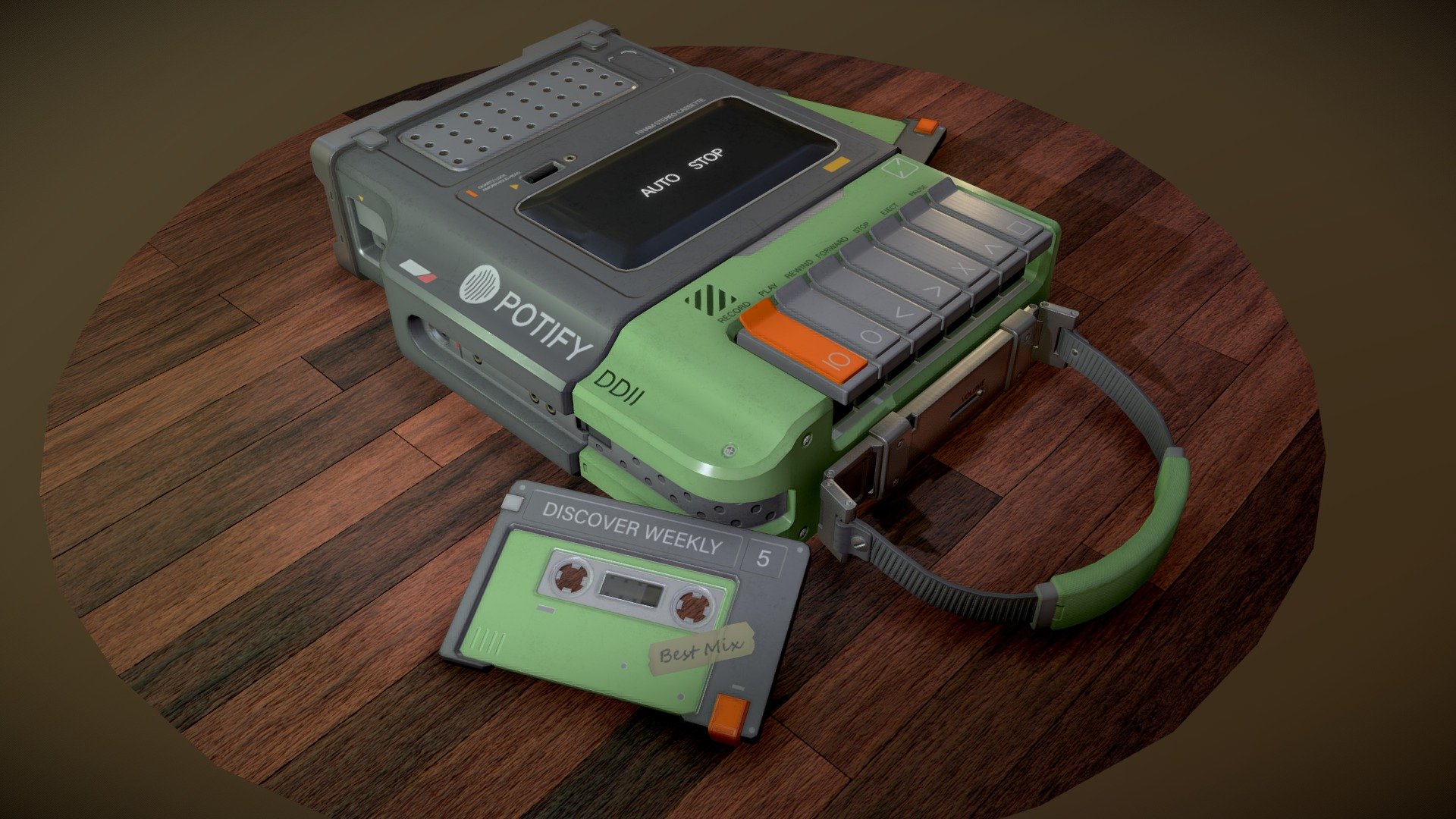 Potify Model - 3D model by KaylaMiller191 (@KaylaMiler191) [28a0b86] - Sketchfab