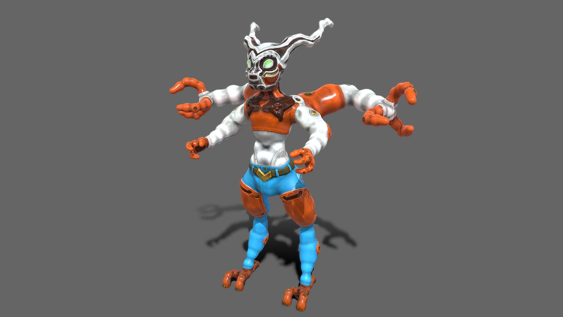 Xeno Suit Animated - Buy Royalty Free 3D model by Chaitanya Krishnan ...