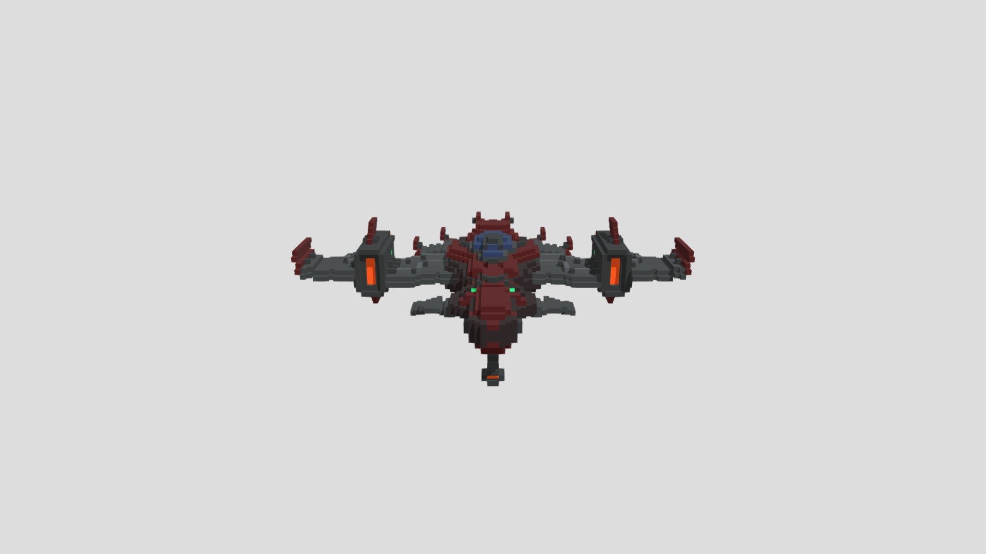 Red Fighter - Download Free 3D model by jaomarion2306 [28a103d] - Sketchfab