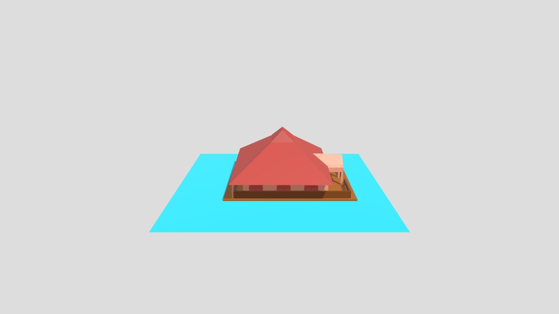 Rumah adat - 3D model by rizz.rf [28a14a9] - Sketchfab