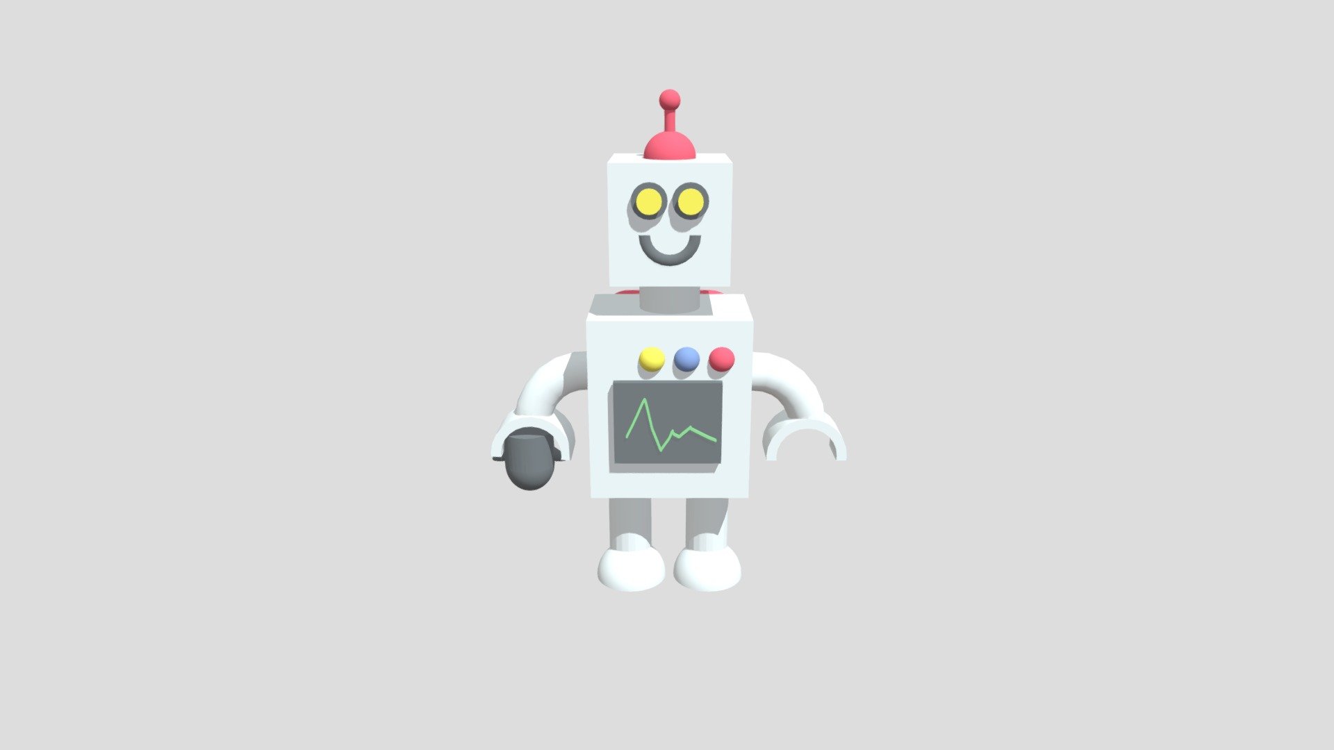 Baseball Robot - Download Free 3D model by mean.leo [28a33ad] - Sketchfab