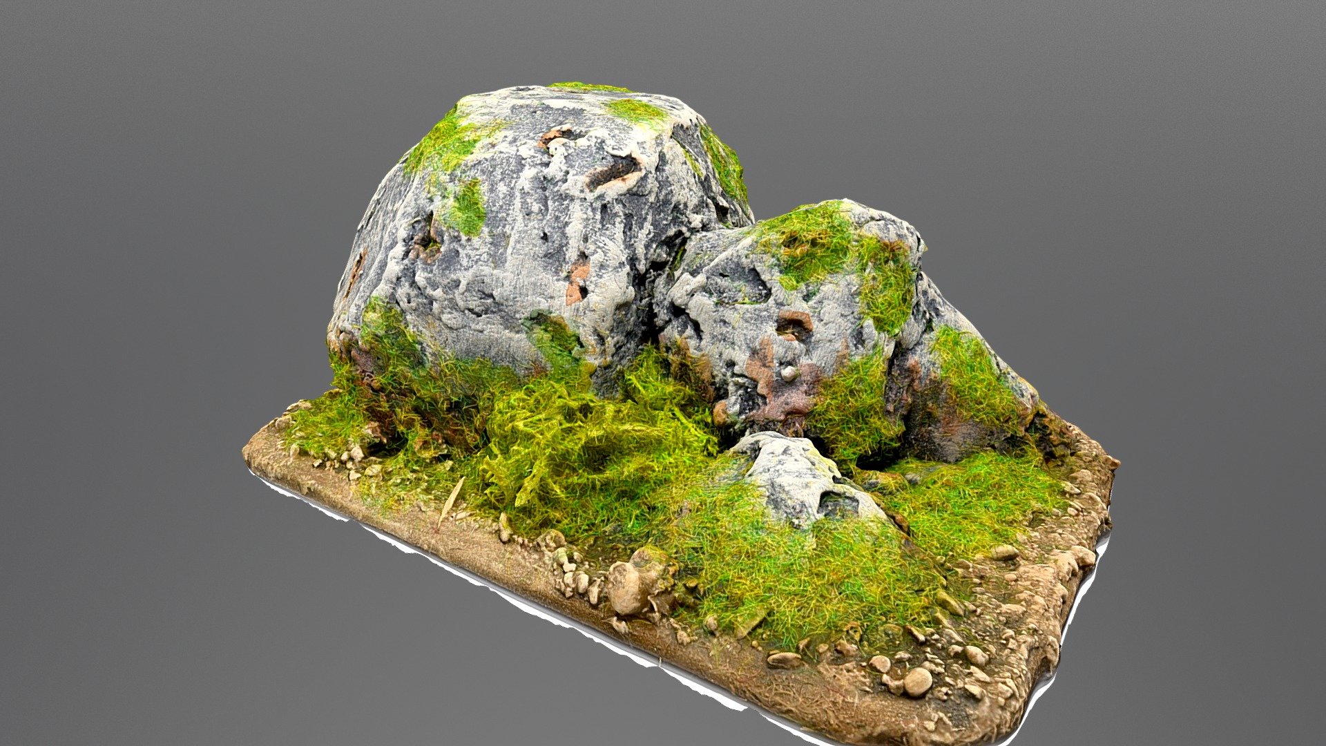 Rocky terrain 2 - 3D model by Pierre-Antoine (@pa) [28a4f24] - Sketchfab
