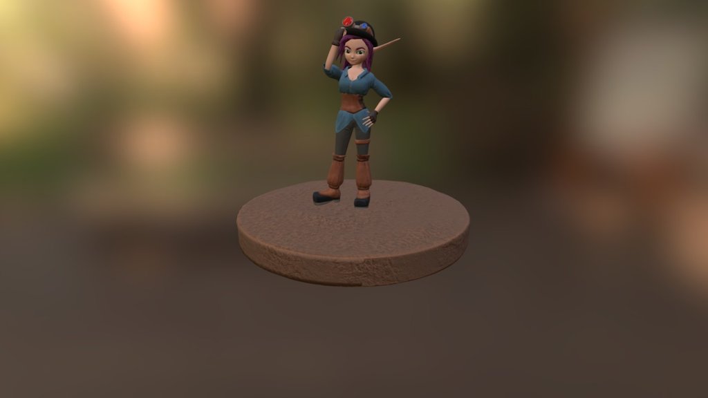 Camilla as Jak and Daxter Character - 3D model by ca9n [28a5116 ...