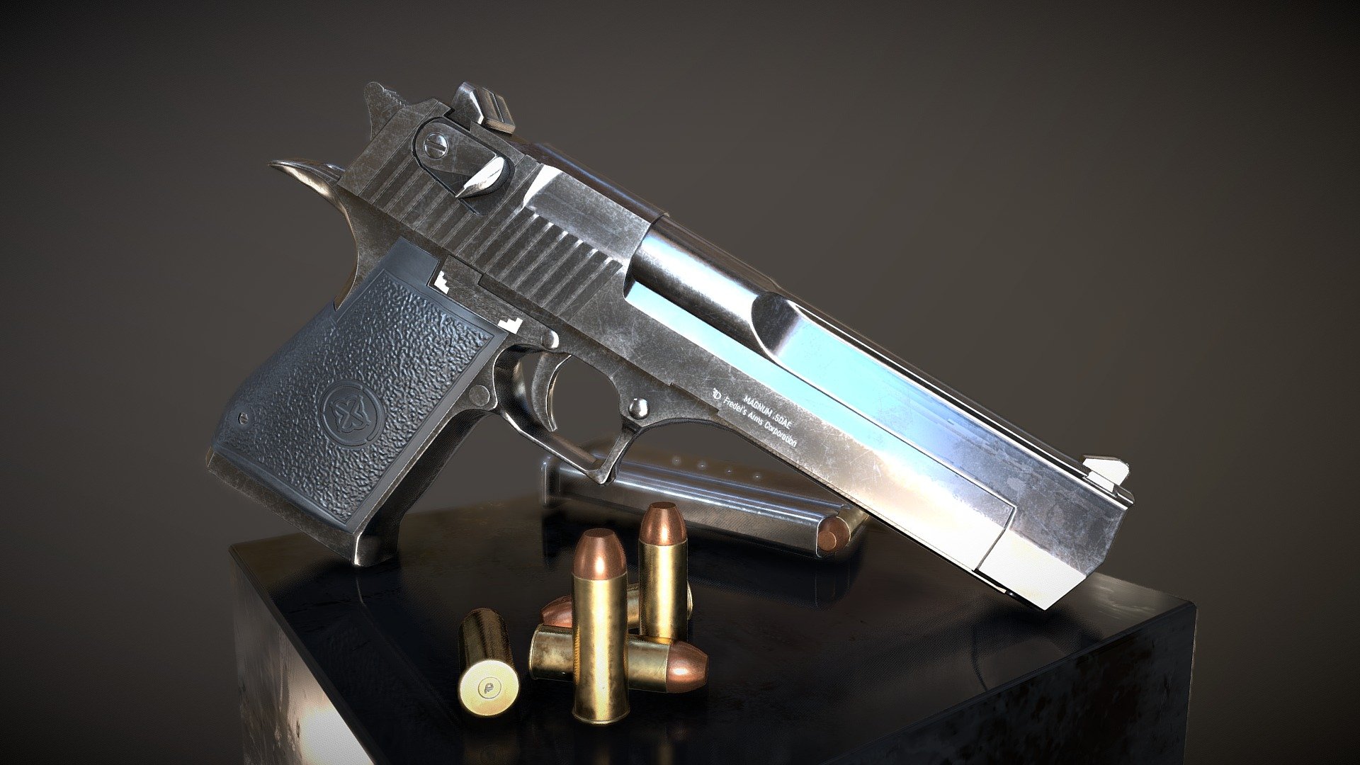Desert Eagle - 3D model by FD3D [28a6d1c] - Sketchfab