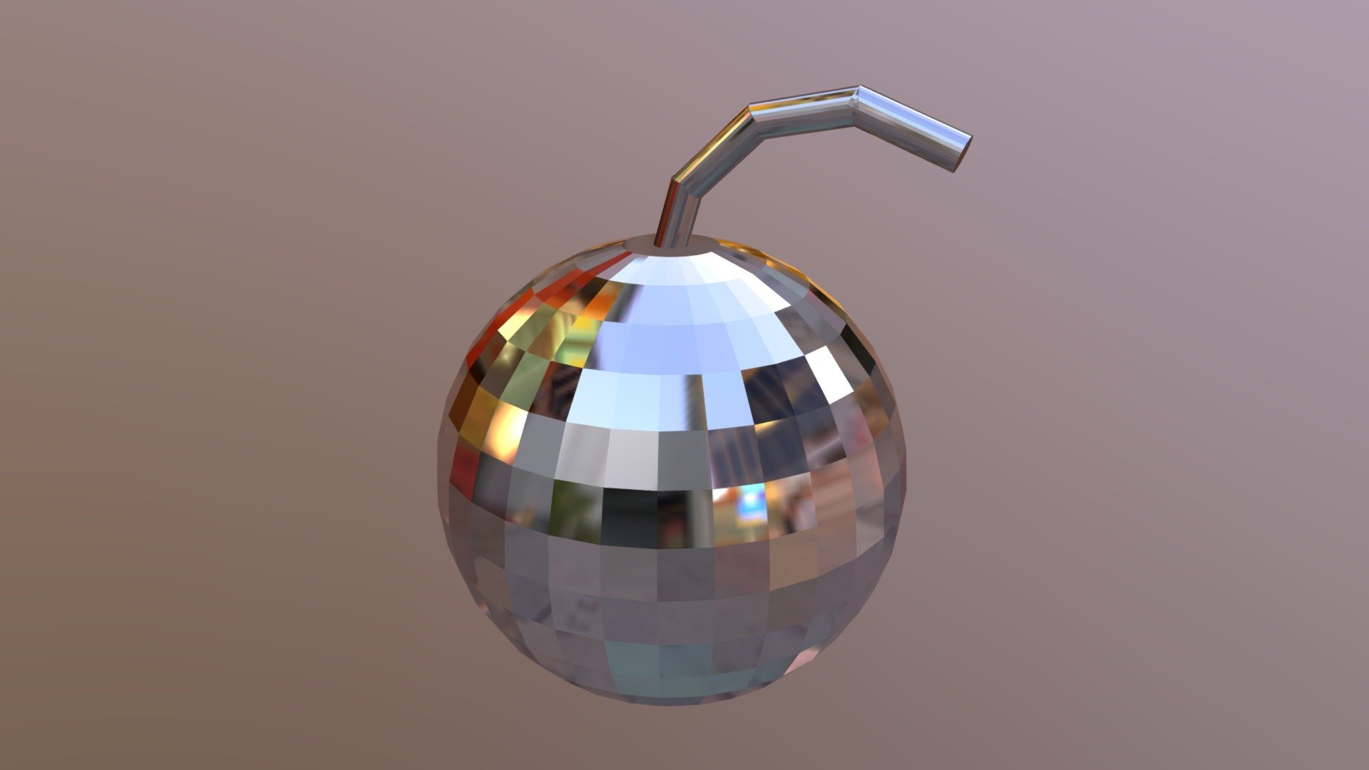 Disco Bomb - 3D model by CWcomptech (@tking) [28a9152] - Sketchfab