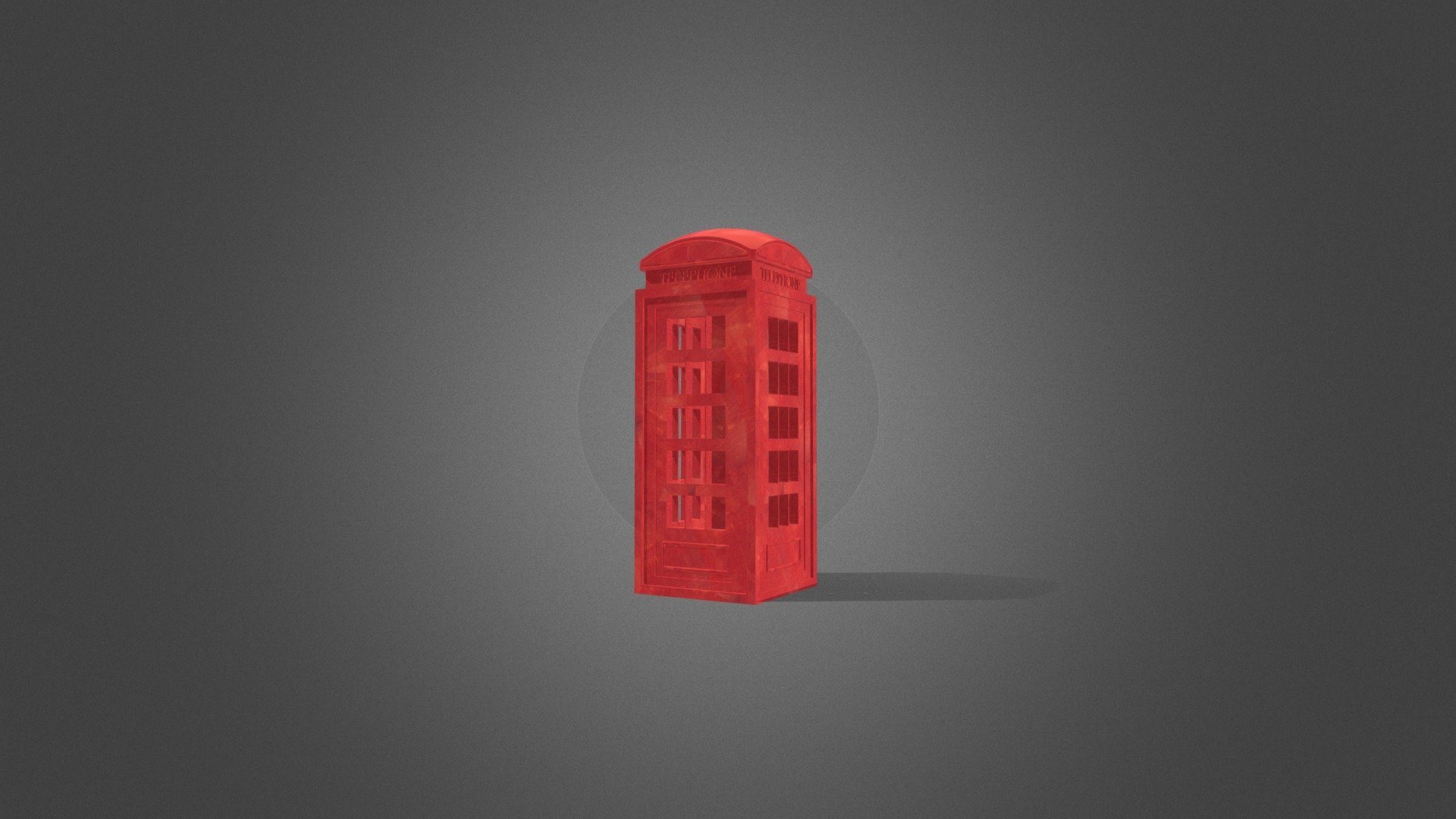 Telephone Box - 3D model by midton [28aafed] - Sketchfab