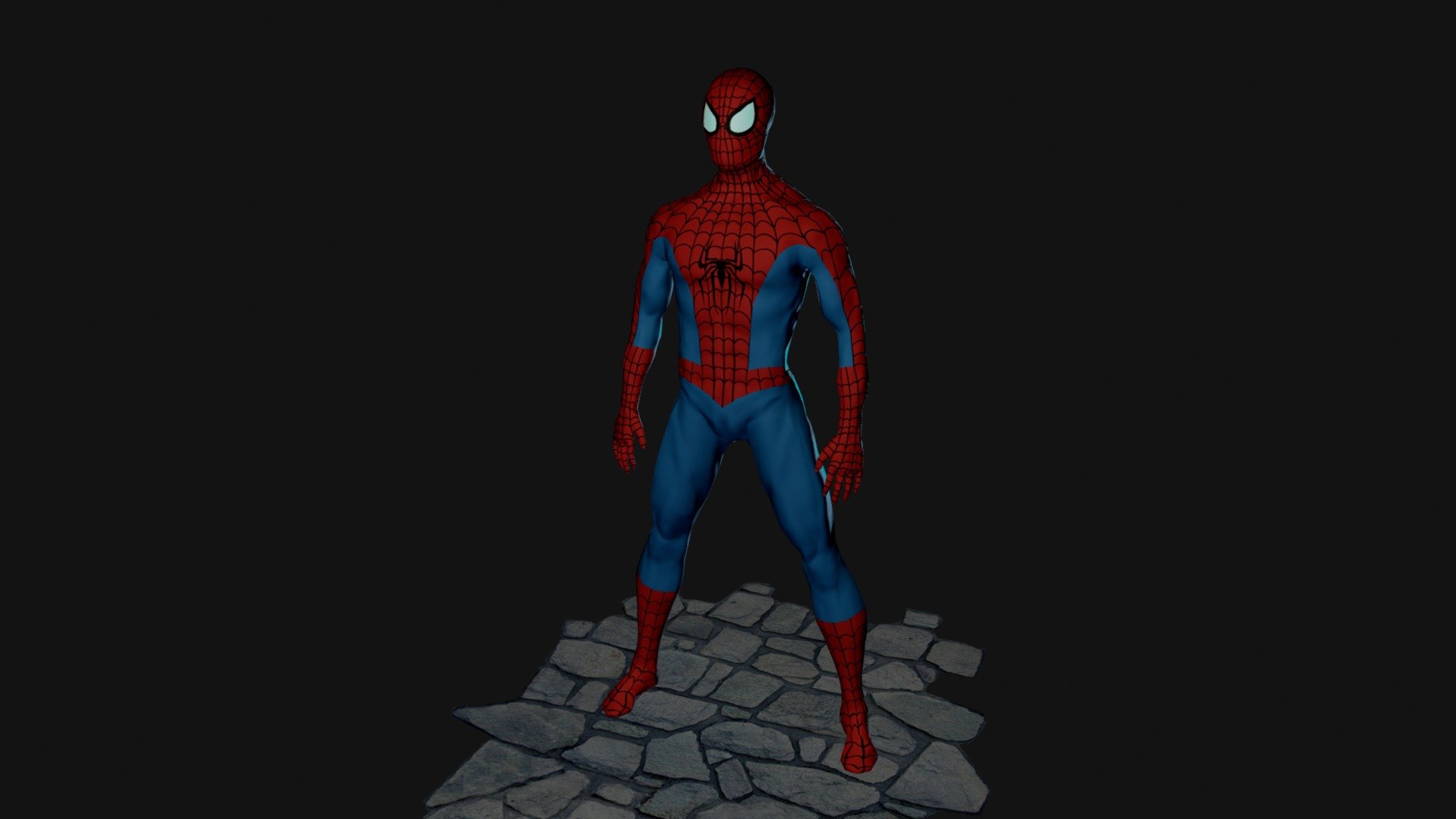 Spiderman - 3D model by rybak [28ac23d] - Sketchfab