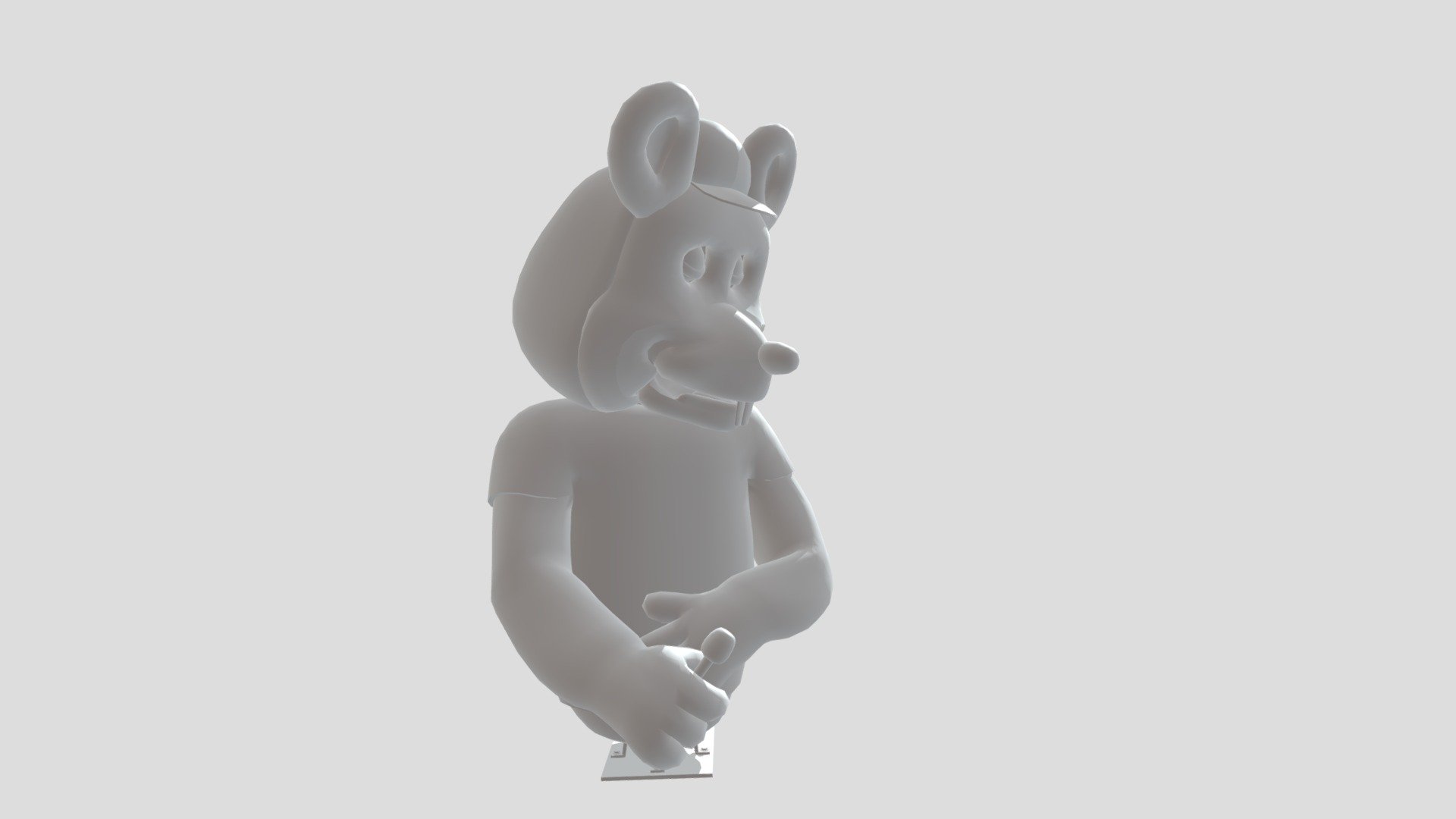 cyber Cool Chuck (for remac) - Download Free 3D model by isscems ...