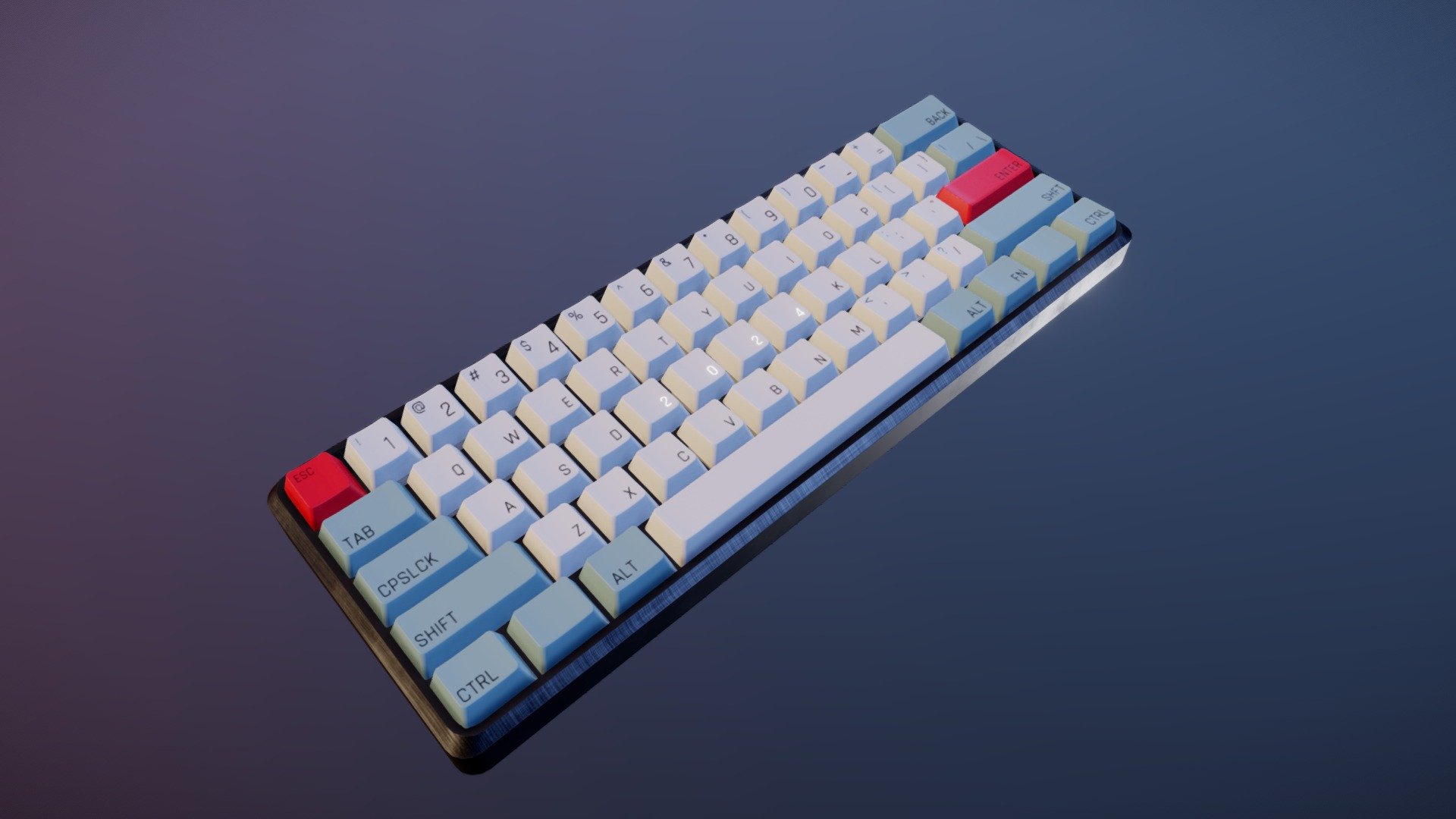 Keyboard 2024 - Download Free 3D model by thrd.dim [28accdc] - Sketchfab