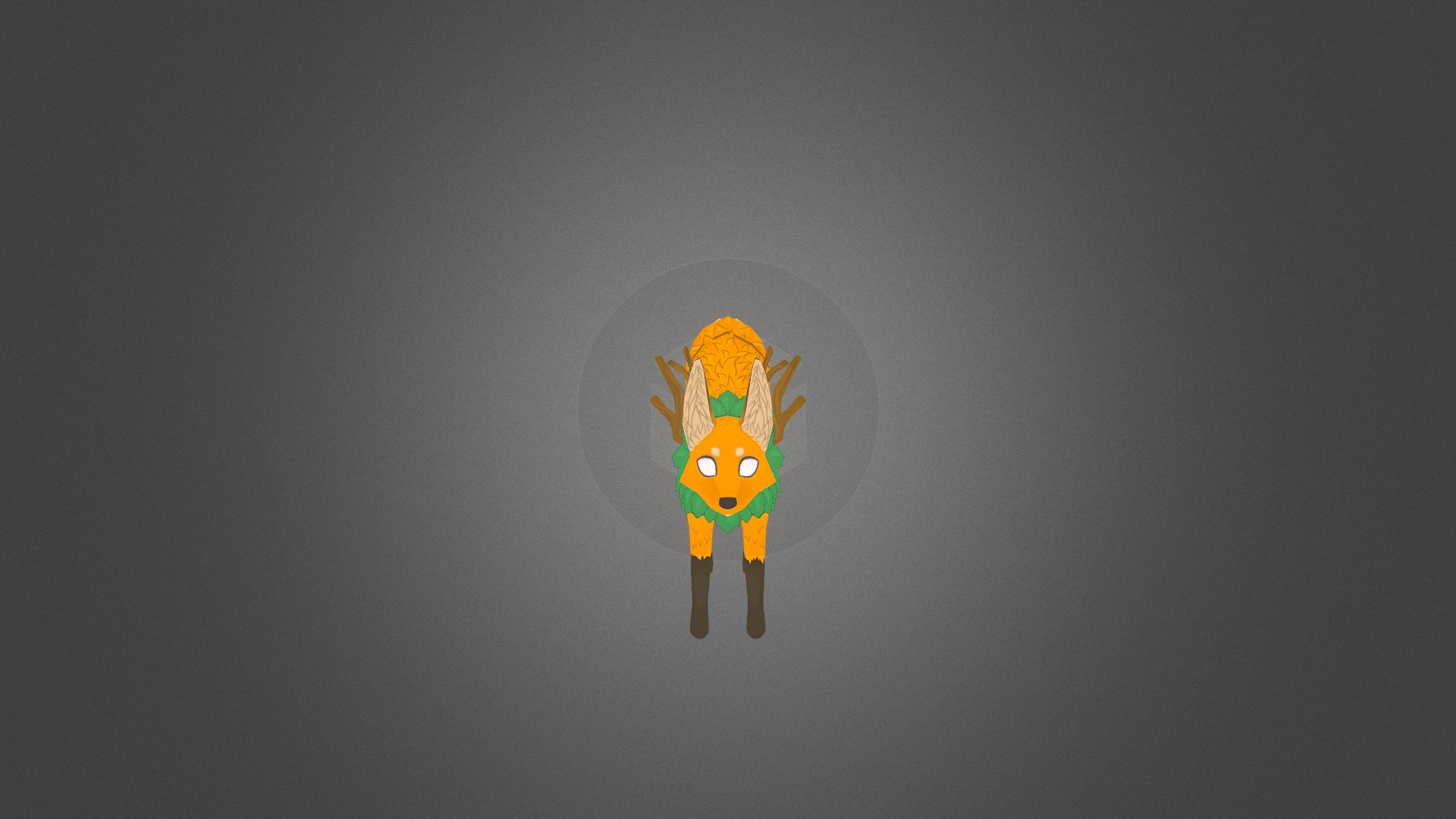 Fox Mesh - 3D model by tortox [28ad7cf] - Sketchfab