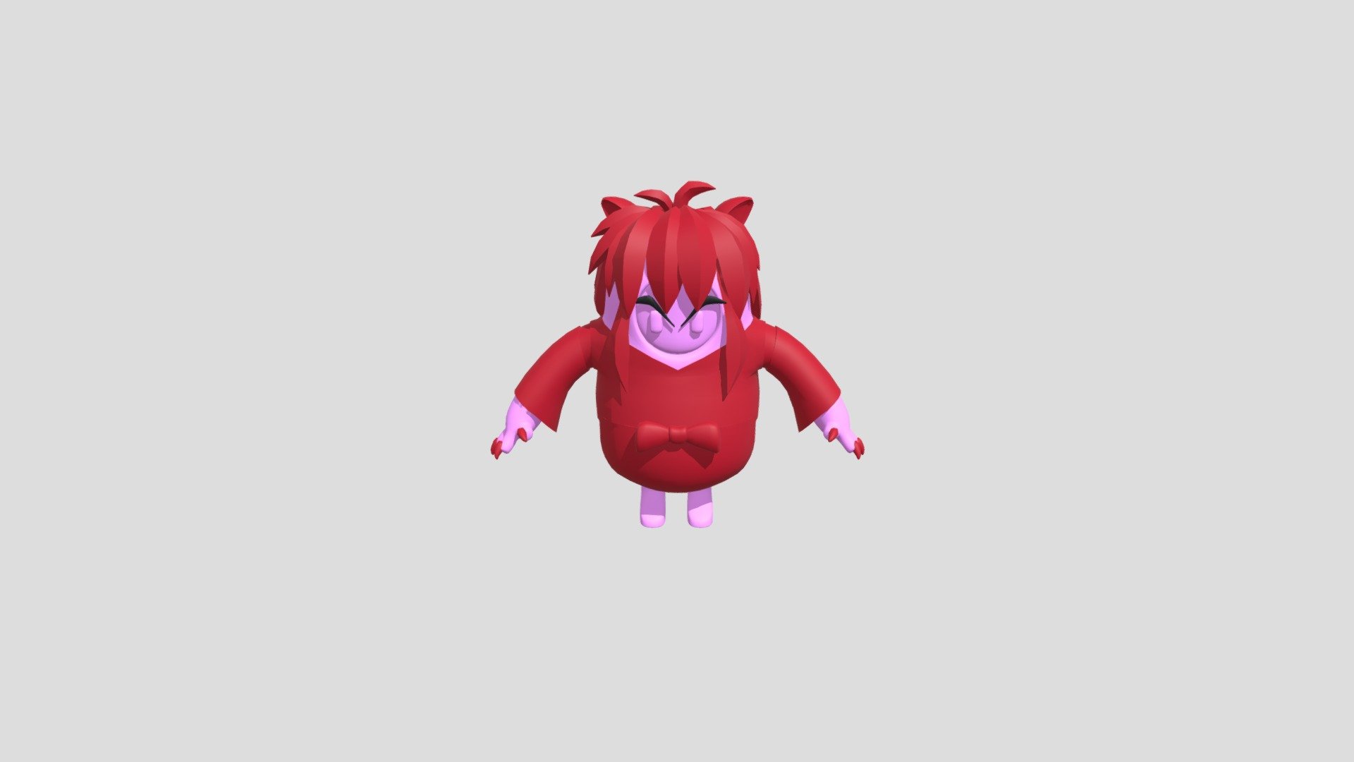 InuYasha FallGuy - Download Free 3D model by Loakz [28ae061] - Sketchfab