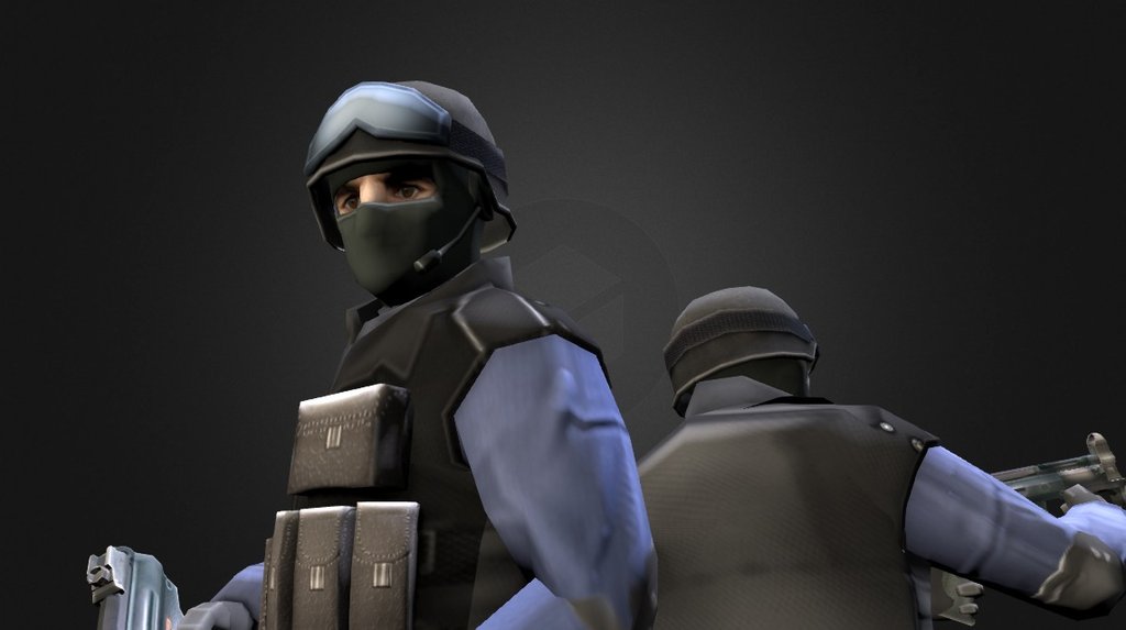 Swat - 3D model by tsukune (@pietla) [28aeac9] - Sketchfab