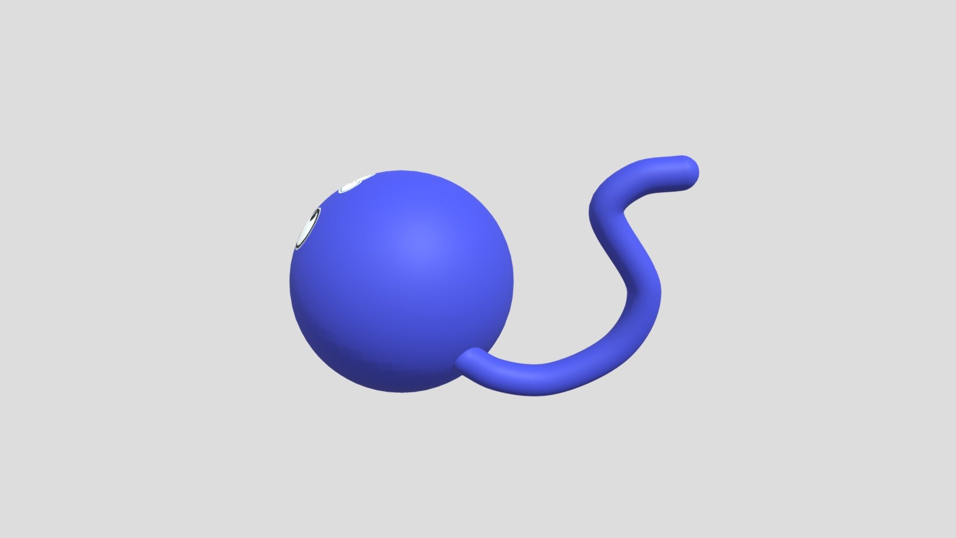 Mr. Blue - Download Free 3D model by lionylumombo [28b16c4] - Sketchfab