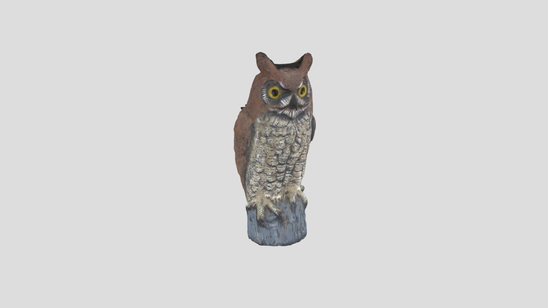 Owl - 3D model by Roush 3D (@3dpix) [28b2074] - Sketchfab