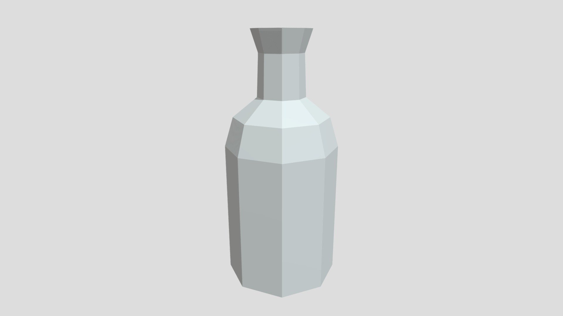 "Bottle" - 3D model by Fin Miller (@FinDev) [28b243f] - Sketchfab