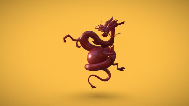 Mushu 3D models - Sketchfab