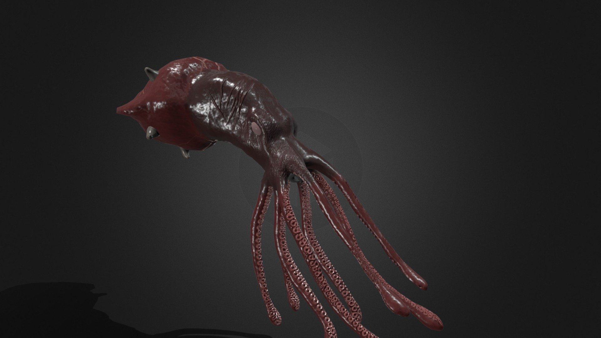 Lurker - Rigged and Animated - Download Free 3D model by ...