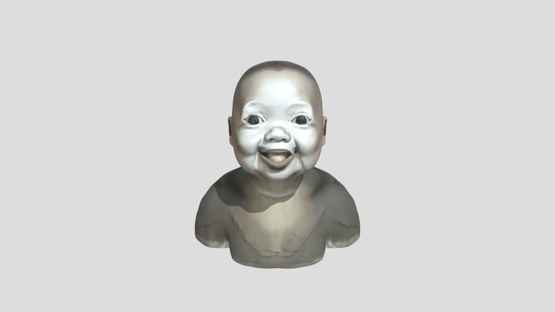 ai baby holding in laugh but made by ai - Download Free 3D model by ...