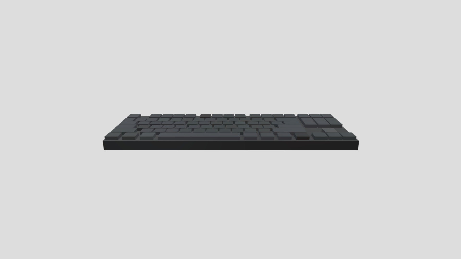 Keyboard [FREE] - Download Free 3D model by Nammq [28b5451] - Sketchfab