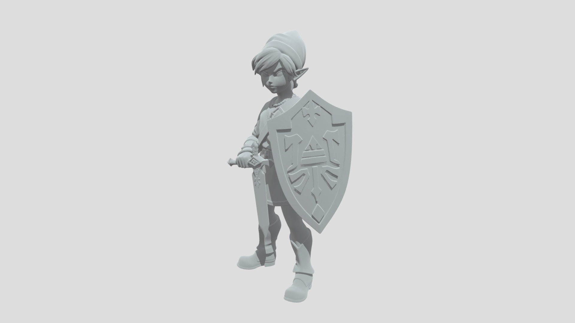 a realistic link from zelda - 3D model by greenie09 [28b5660] - Sketchfab