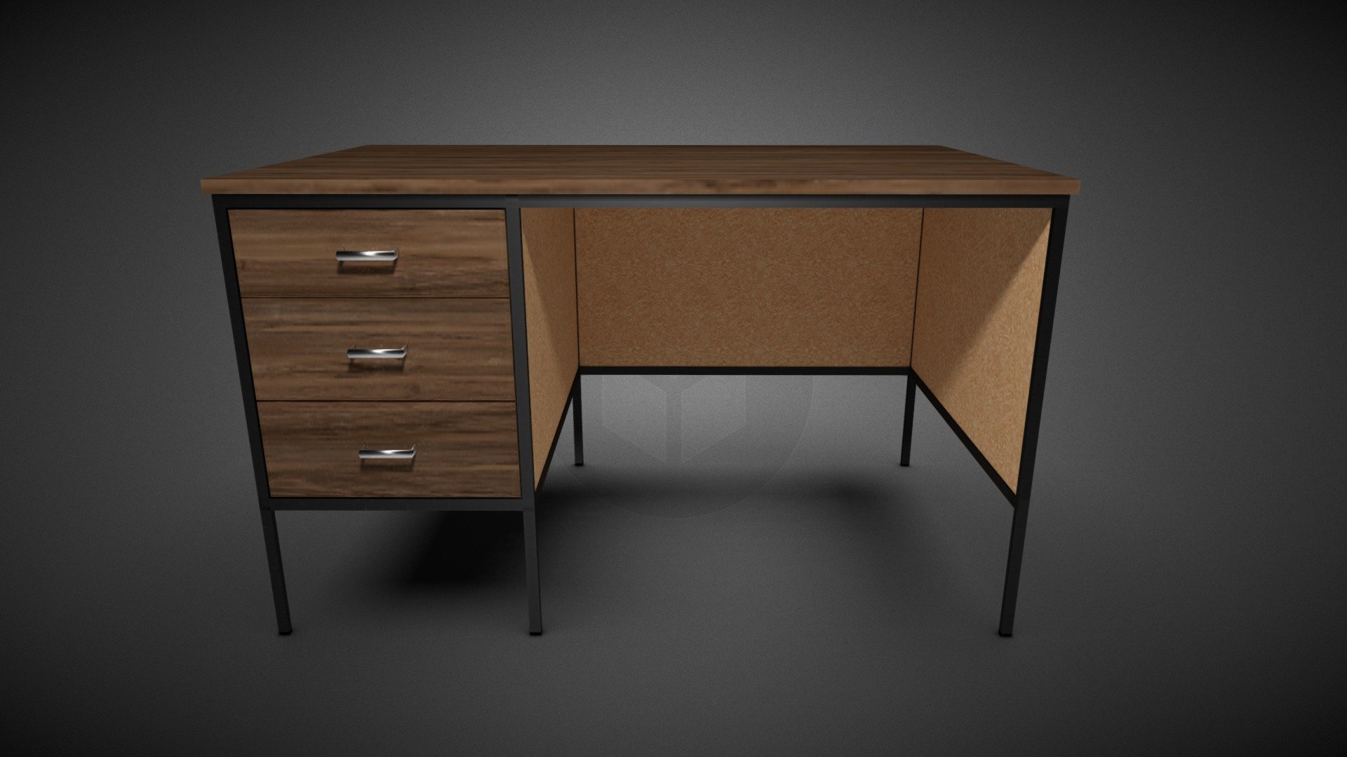 My Desk - 3D model by jiyuuma [28b69ba] - Sketchfab