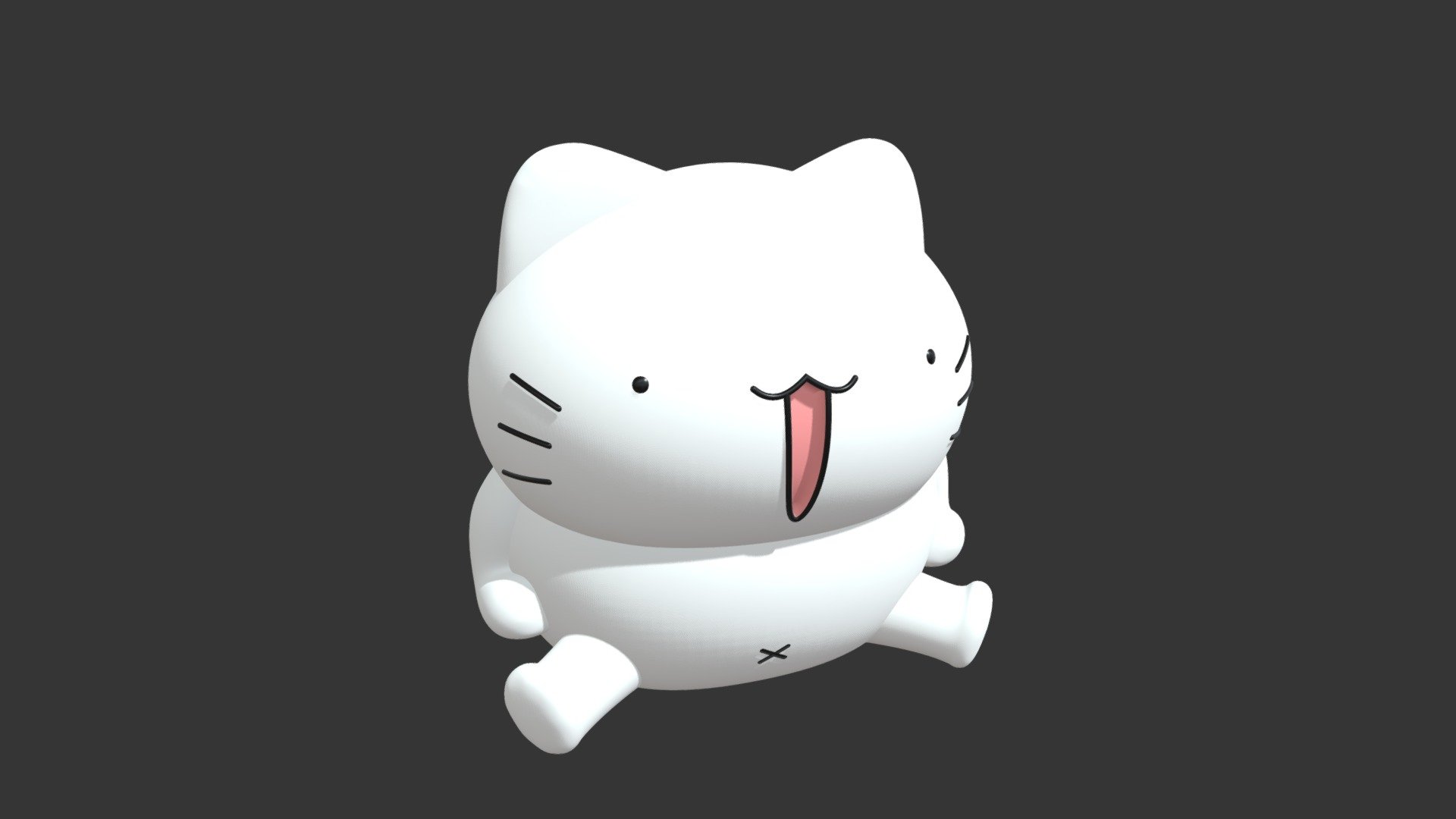 Karameru Cat - Download Free 3D model by ganganchen [28b7458] - Sketchfab