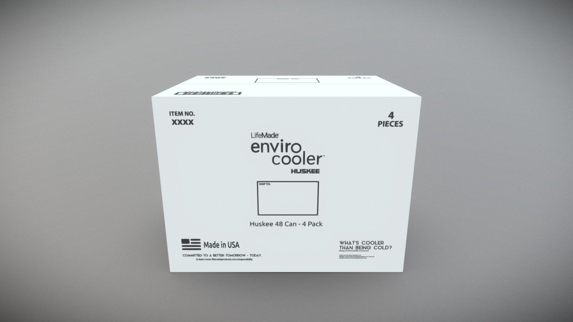 100572_Envirocooler Huskee Carton 1_SketchFab_V1 - 3D model by PV Comm ...