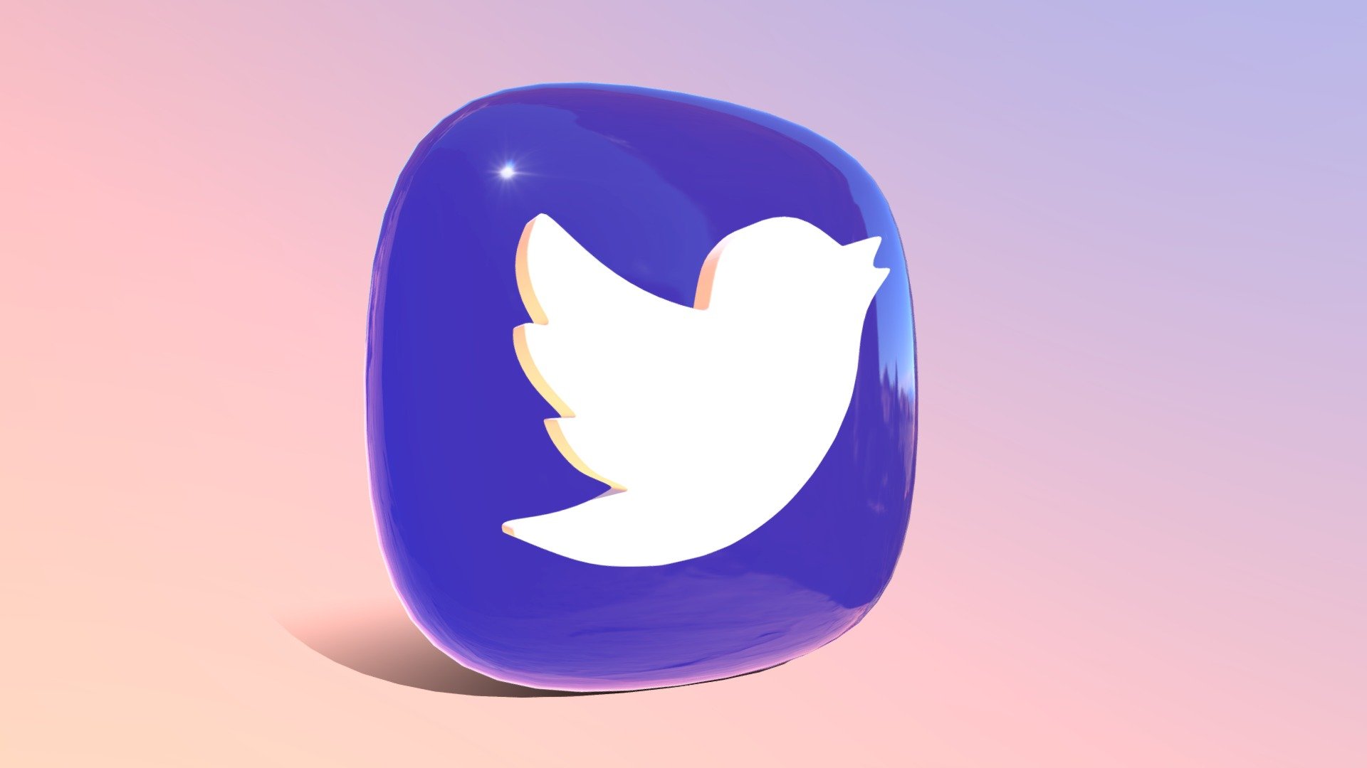 TWITTER - Download Free 3D model by arogeek [28be02d] - Sketchfab