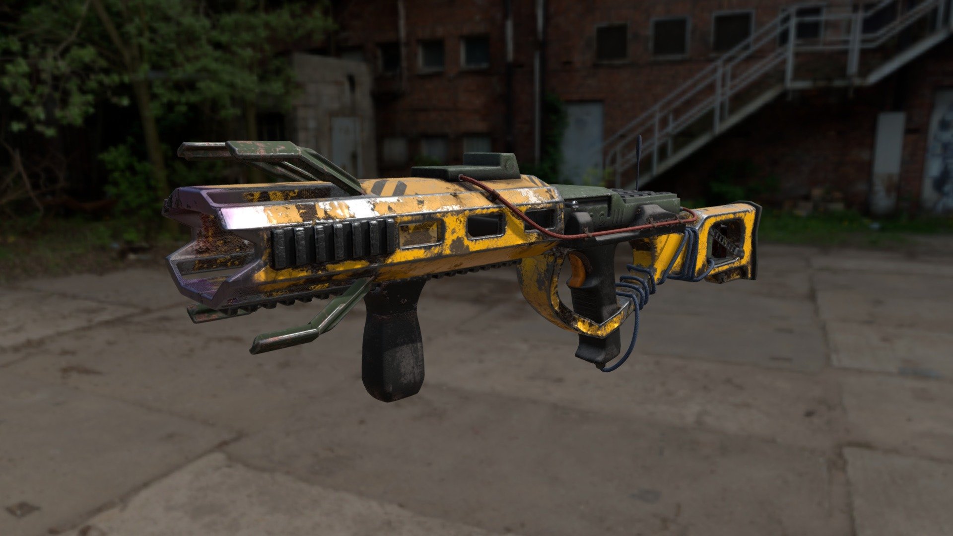 Package Scanner Rifle - Download Free 3D model by AdamBetts [28be1de ...