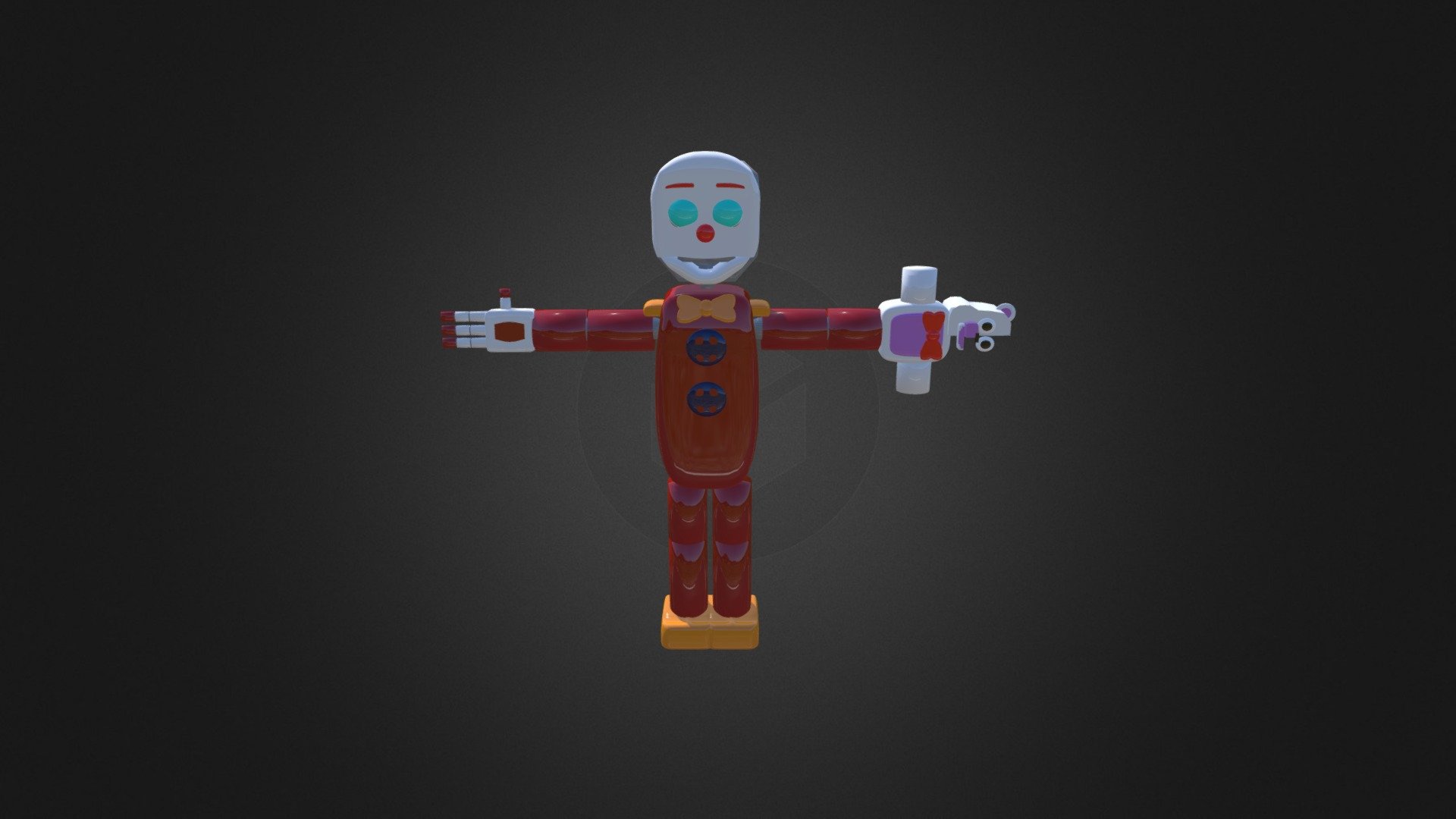 Ennard (My FIRST MODEL OF 2018!) - Download Free 3D model by xlil101x ...