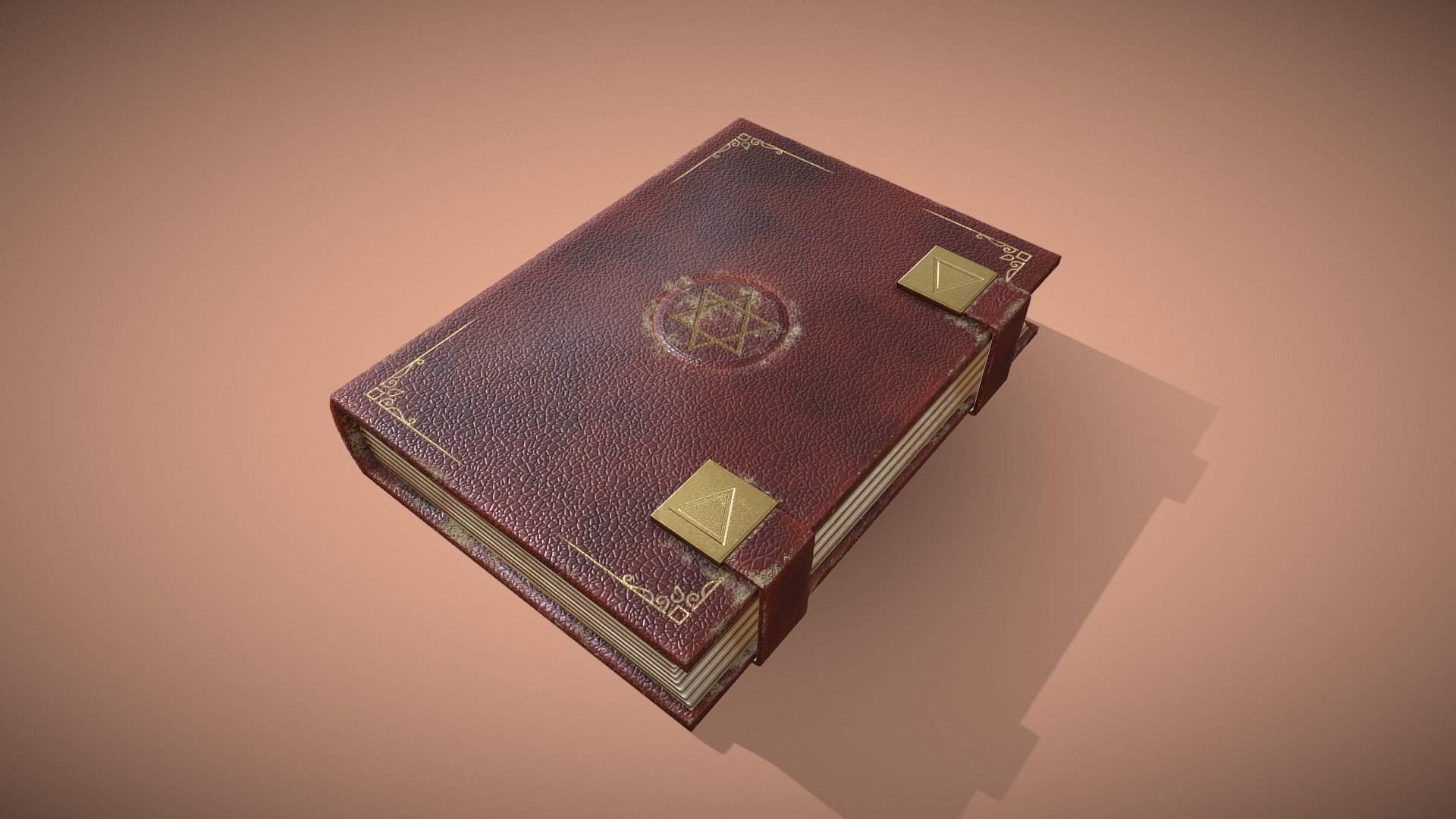 Spell Book - Download Free 3D model by Darren McNerney 3D ...