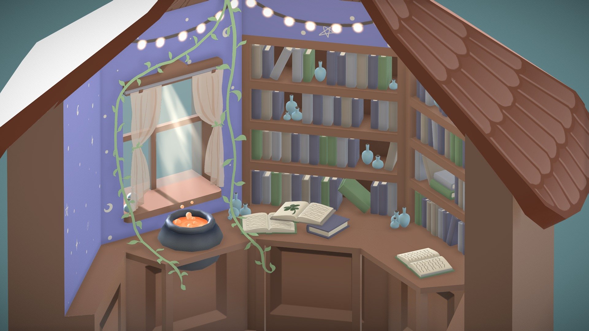 Potion Room - 3D model by Czarina [28bf31a] - Sketchfab