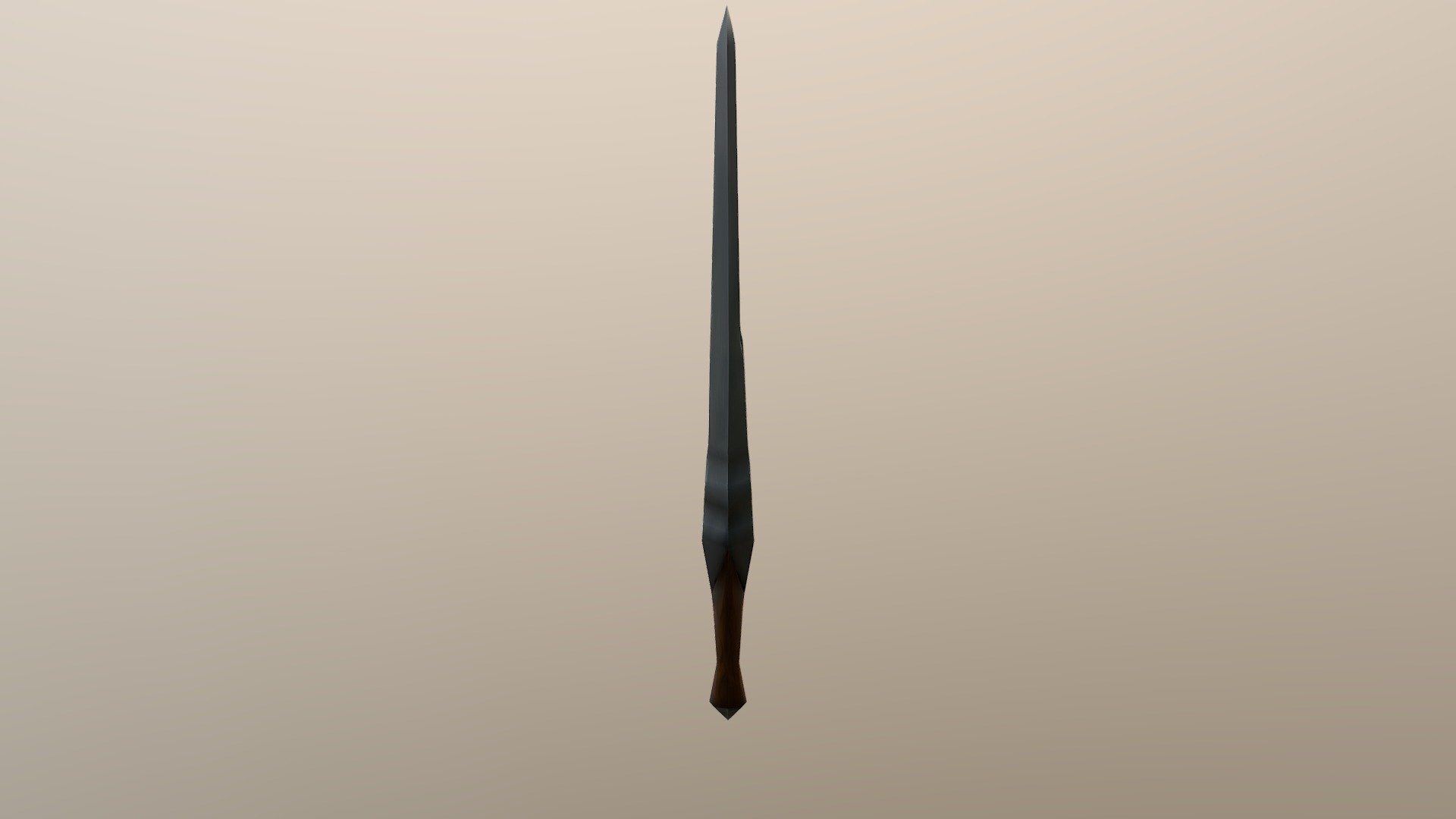 Straight Dagger - 3D model by Aimy (@18001729) [28bf7b5] - Sketchfab