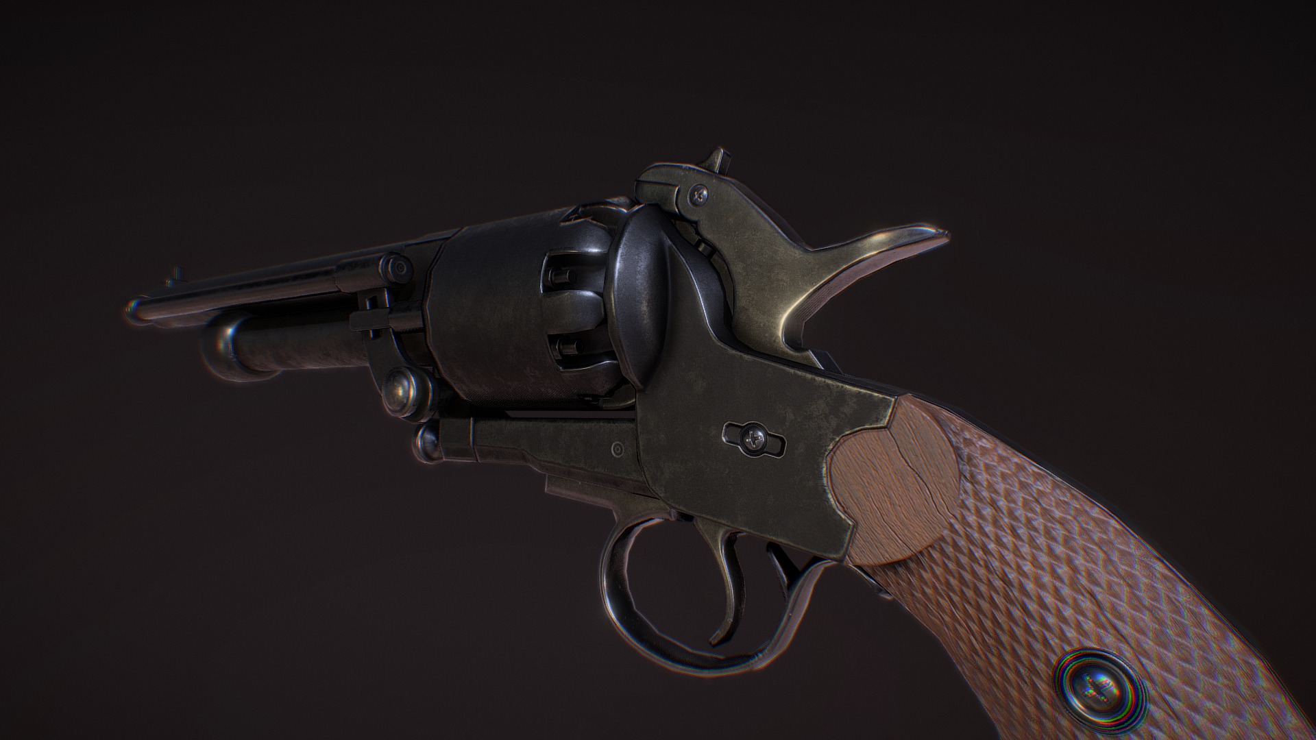 LeMat Revolver - 3D model by Tuuttipingu [28c0357] - Sketchfab