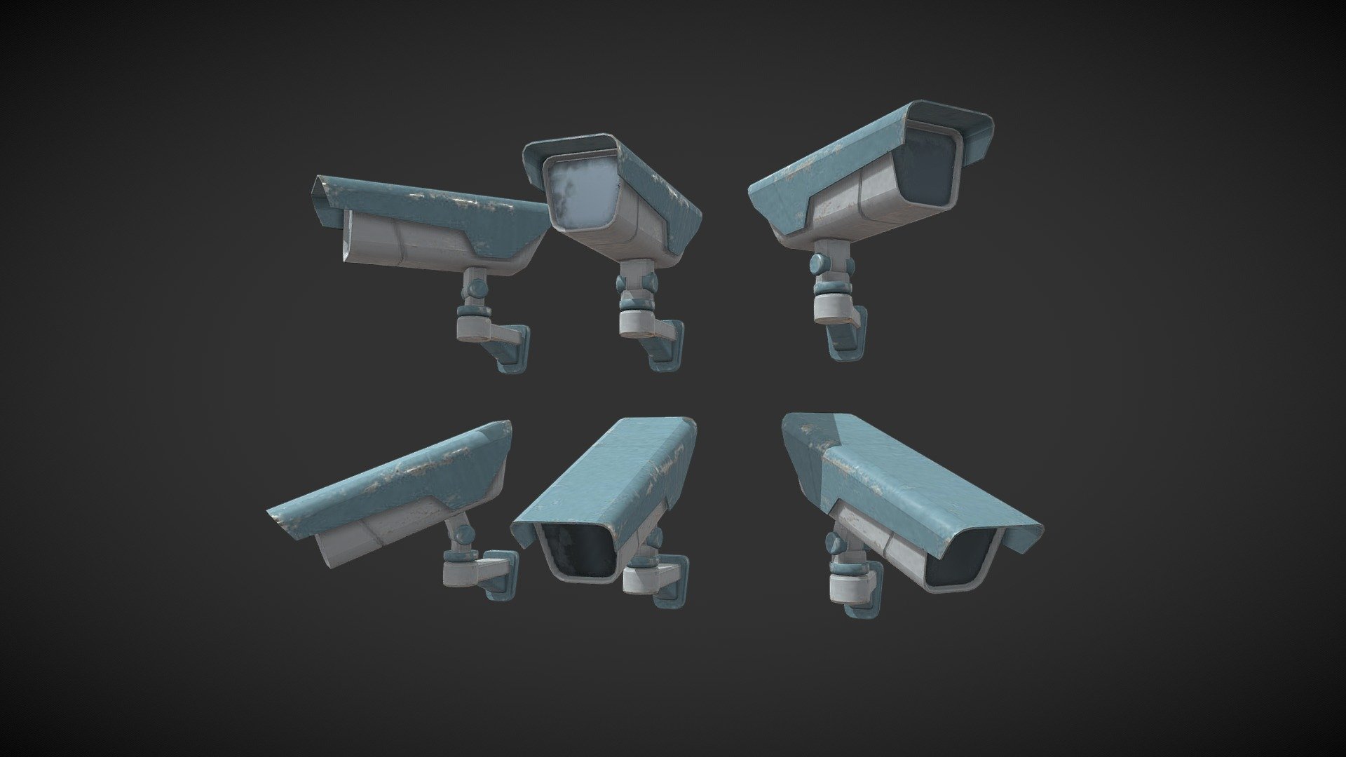 Surveillance Camera - Download Free 3D model by carlcapu9 [28c036d ...