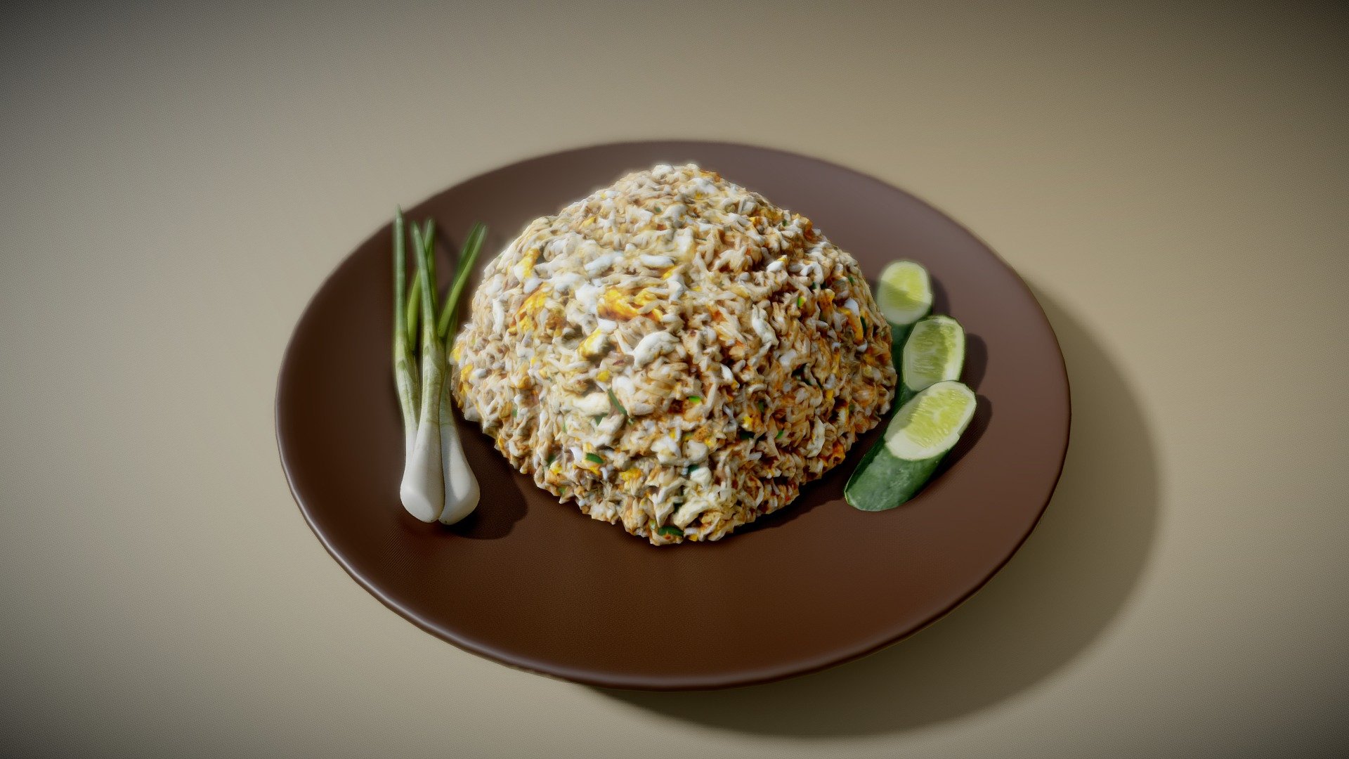 Fried Rice - Buy Royalty Free 3D model by PiyalakNuchim [28c0d10 ...