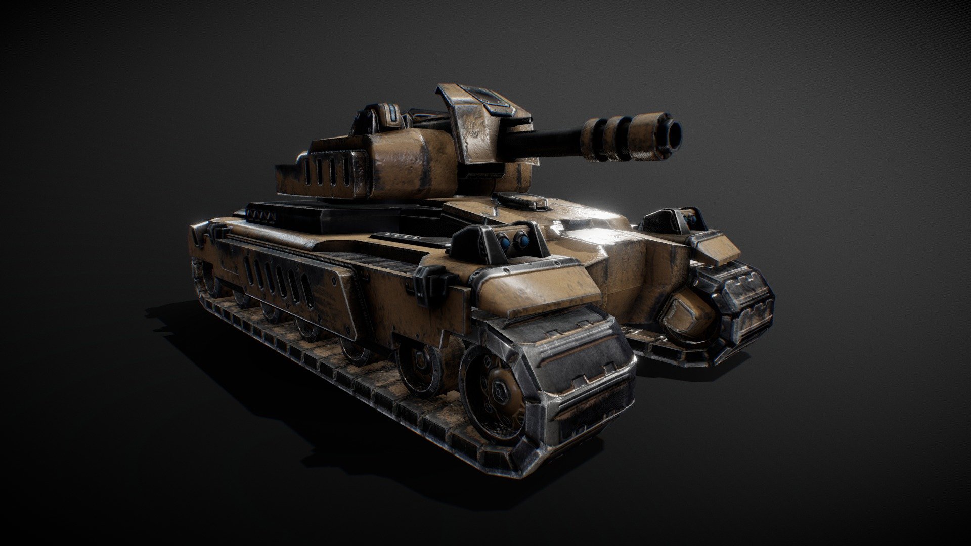 Panzer "COMBAT" - 3D model by Ruslan Malovsky (@malovsky) [28c1e0a ...
