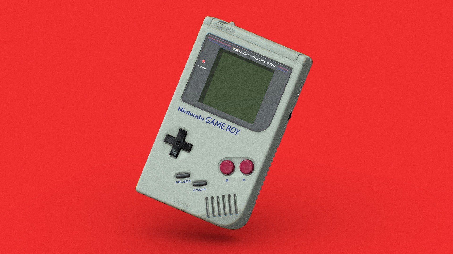 NINTENDO GAMEBOY DMG-01 - 3D model by Nate Florendo (@nateflorendo ...