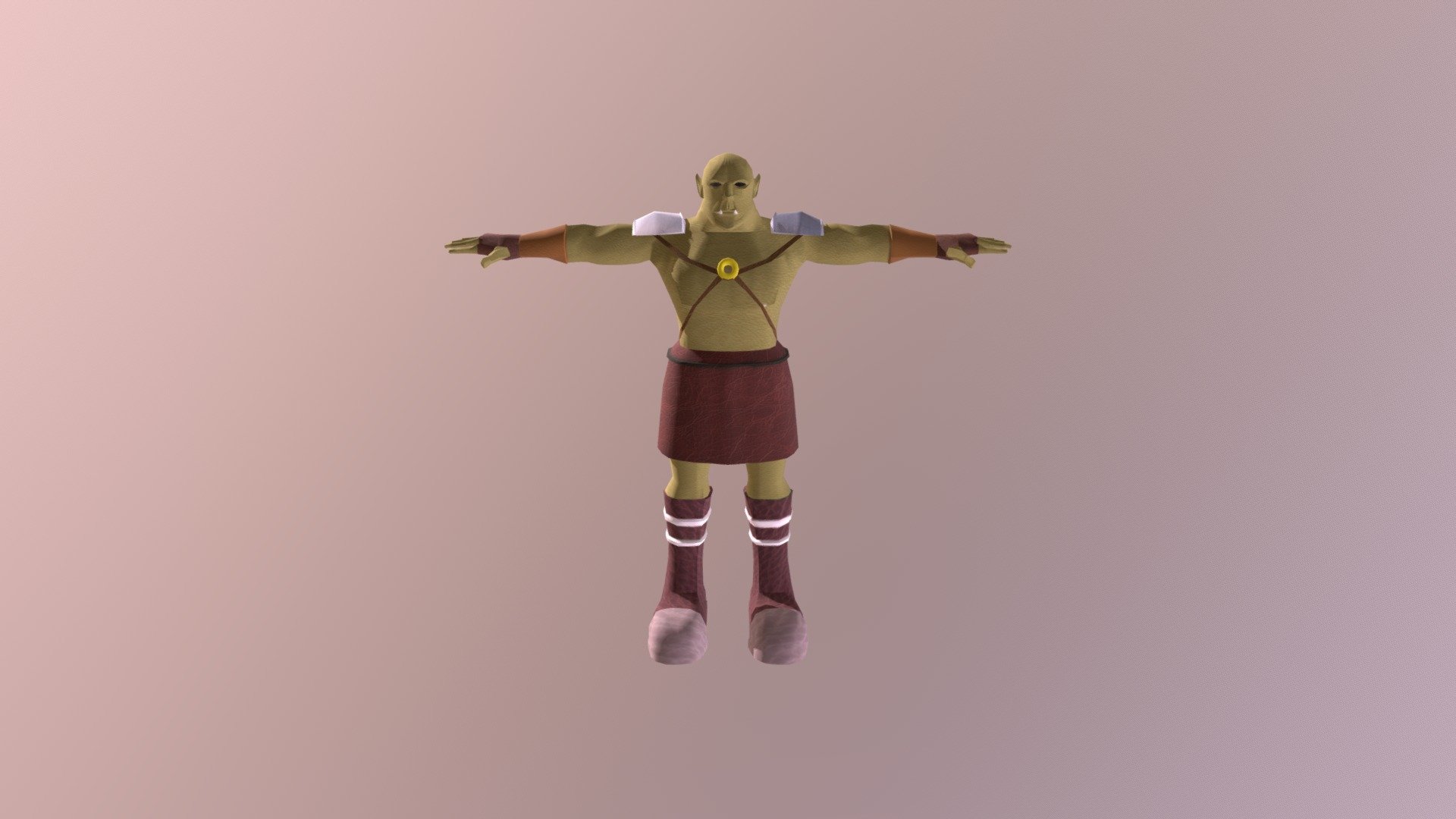 Fantasy Orc - 3D model by Ryan.Chenwende [28c446c] - Sketchfab