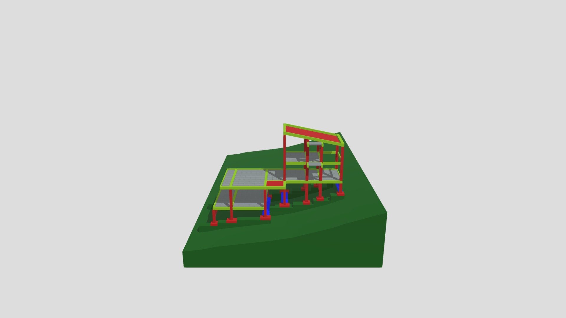 TEPOZ ESTRUCTURA - 3D model by GOOarquitectos [28c76f1] - Sketchfab
