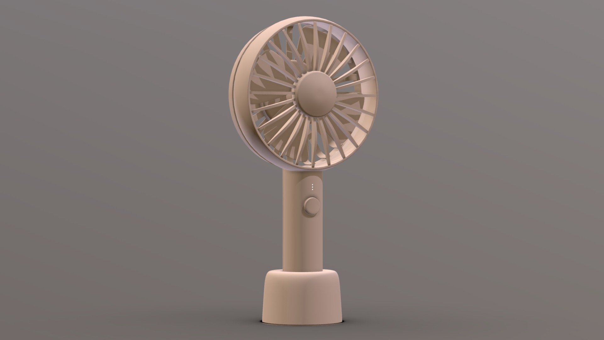 Mini fan 3d model - 3D model by Graphical Gurujii (@Graphical_Gurujii ...