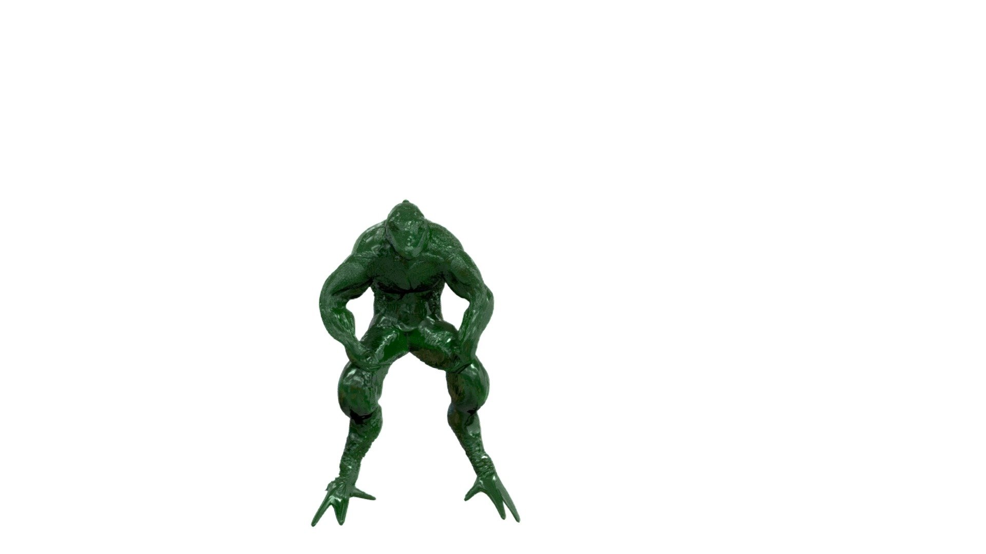 Lizard Person - 3D model by patrick.france [28c78ca] - Sketchfab